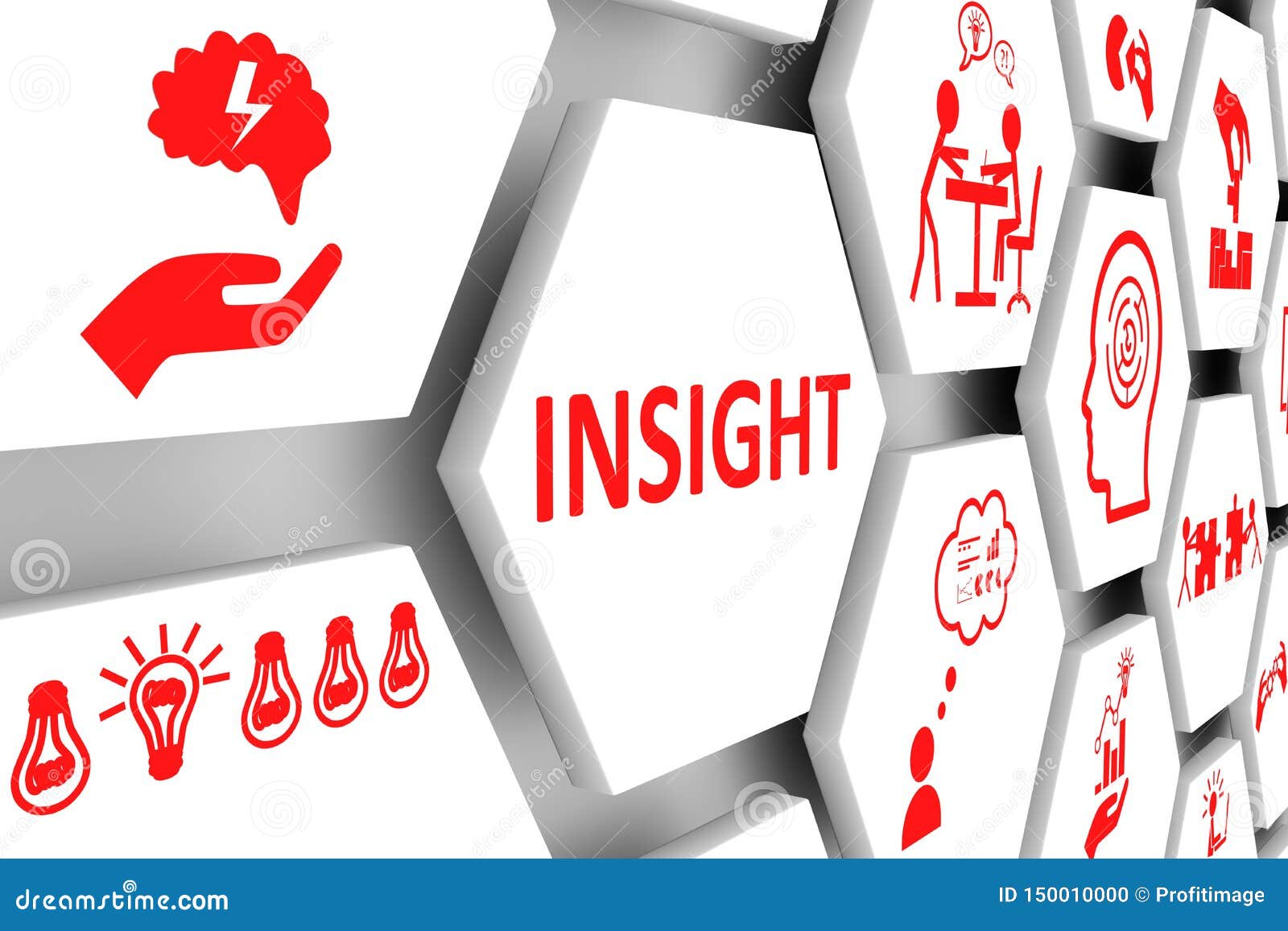 INSIGHT Concept Cell Background Stock Illustration - Illustration of ...