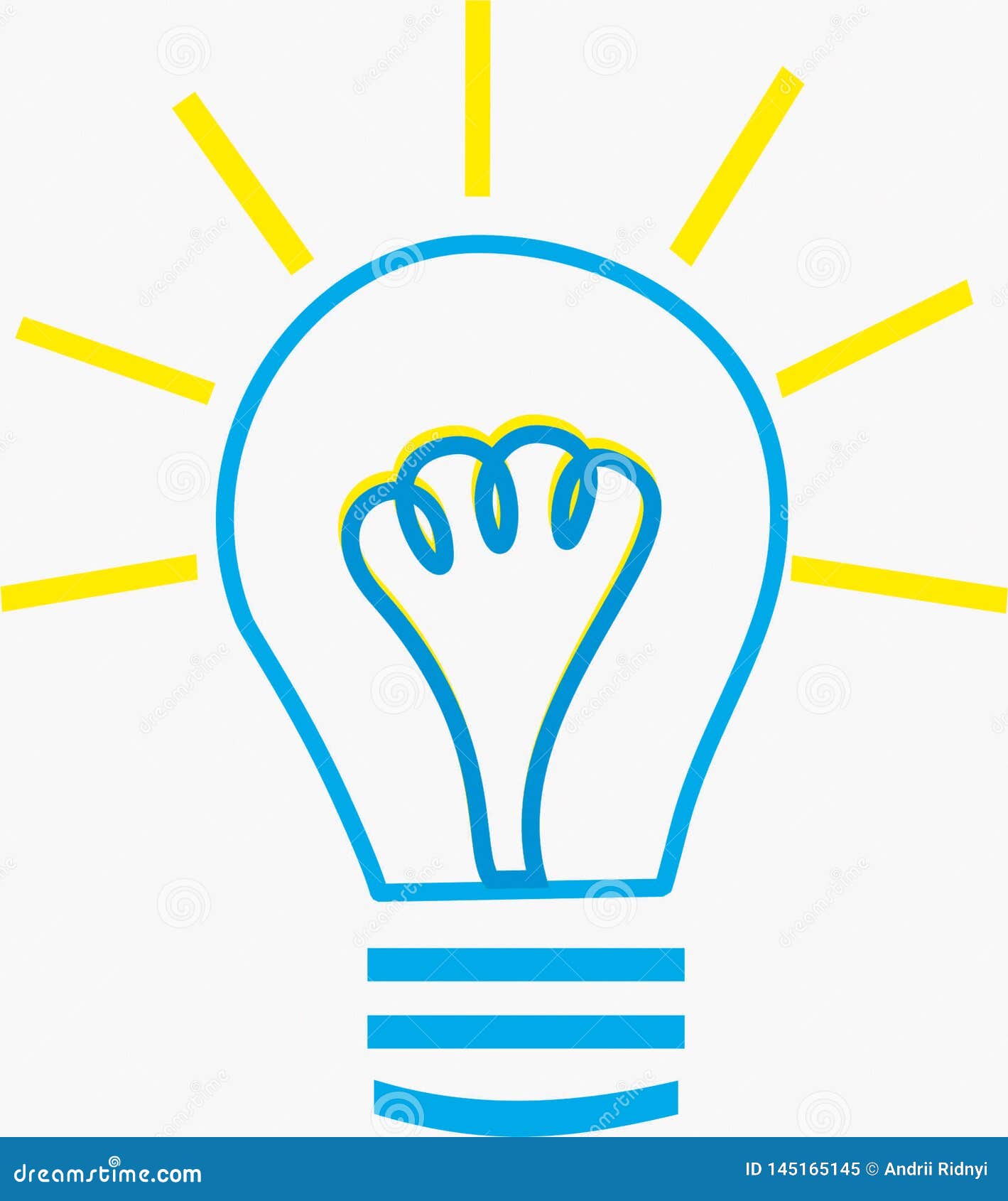 Insight Concept is a Good Idea Stock Illustration - Illustration of ...