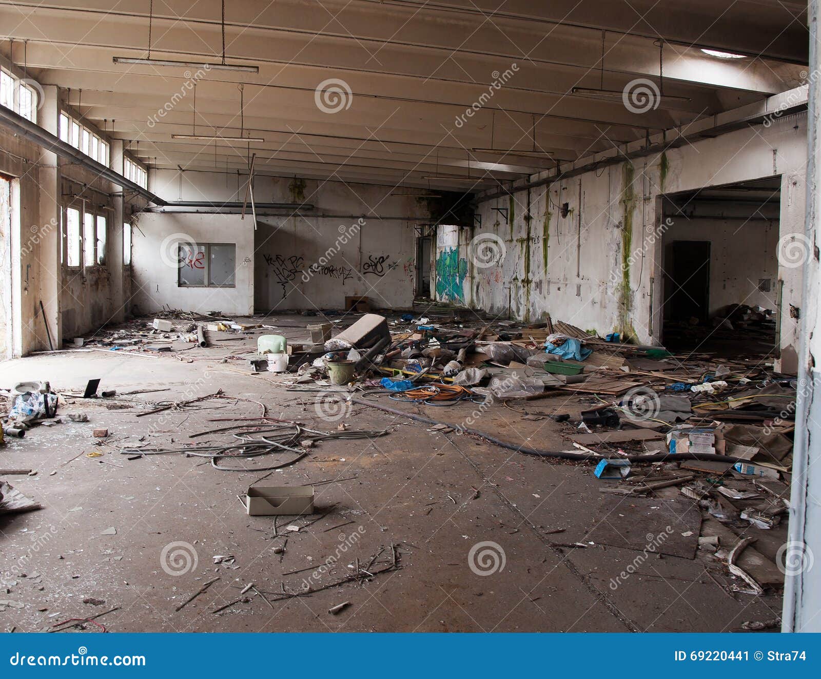 Insight into Deserted Places Stock Image - Image of superfluous ...