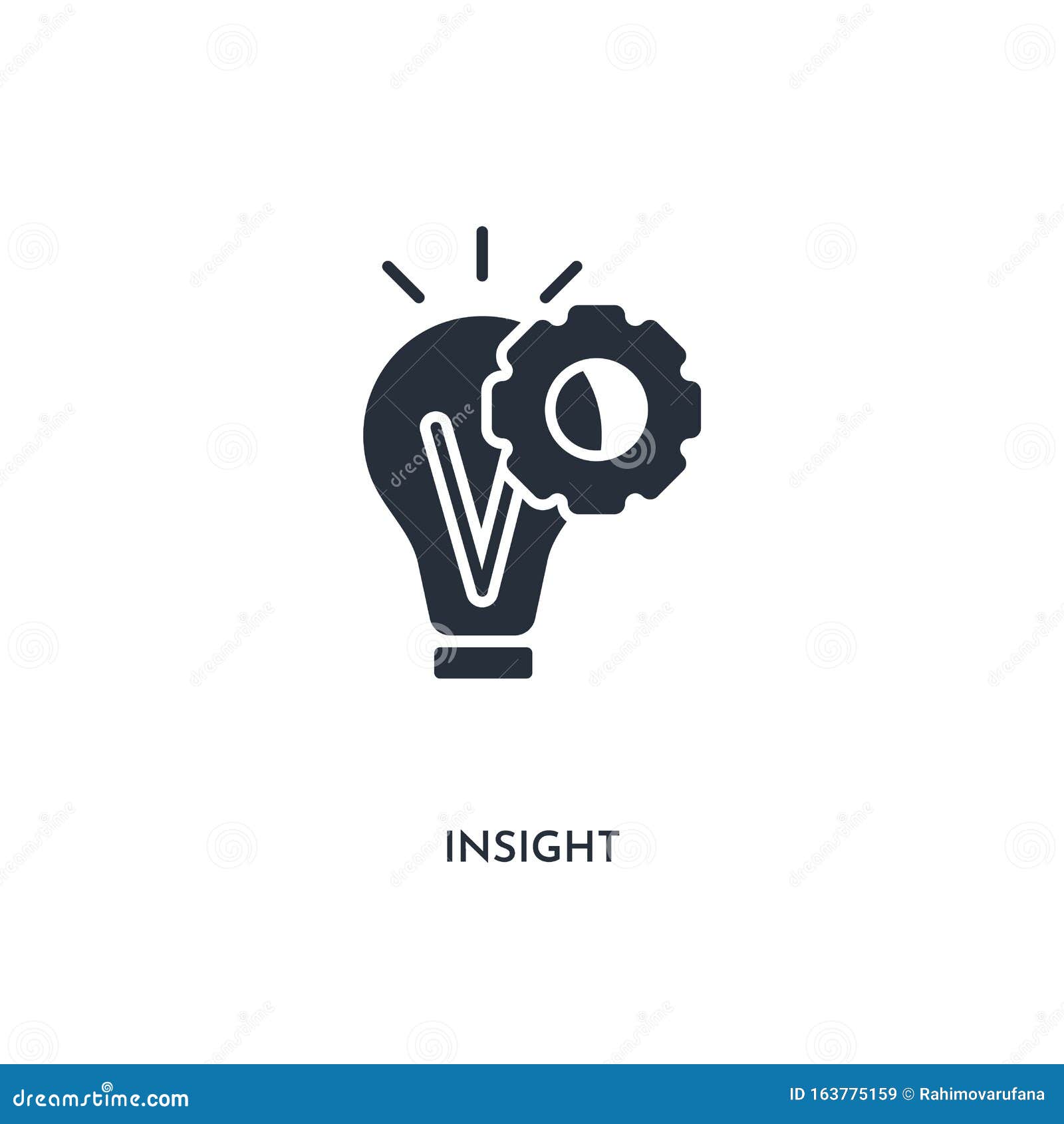 Insight Icon. Simple Element Illustration. Isolated Trendy Filled ... Insight Icon. Simple Element Illustration. Isolated Trendy Filled ...