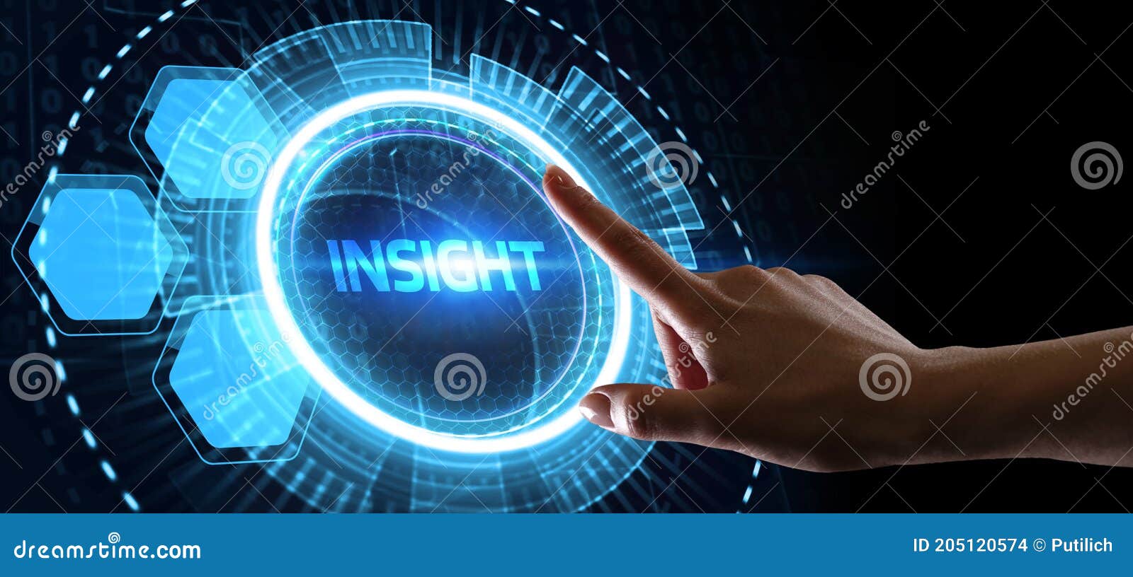 INSIGHT Inscription, Successful Business Concept. Business, Technology ...