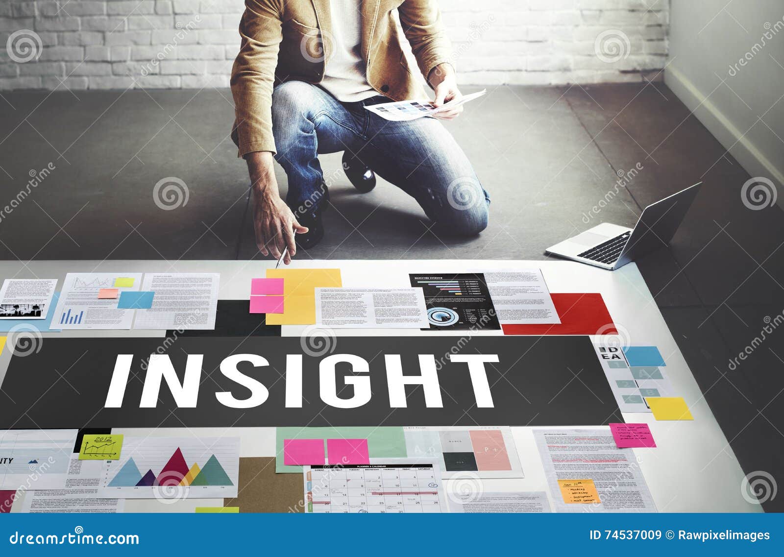 Insight Intuition Meditation Mindful Seeing Concept Stock Image - Image ...