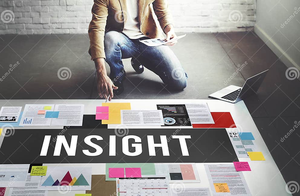 Insight Intuition Meditation Mindful Seeing Concept Stock Image - Image ...