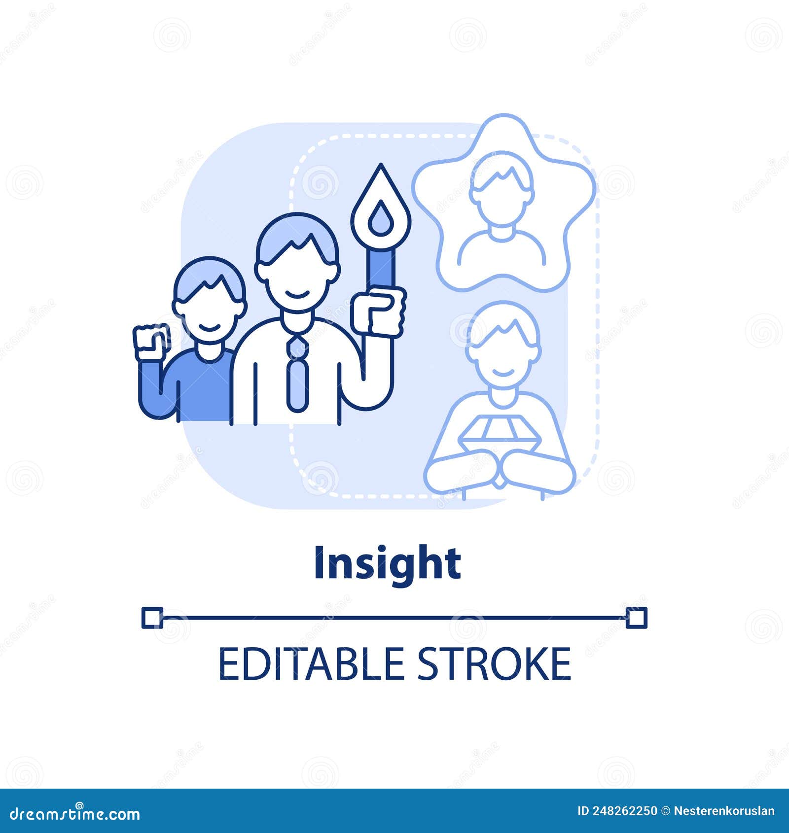 Insight Rectangle Circle Rubber Stamp And Speech Bubble Label Sticker ...