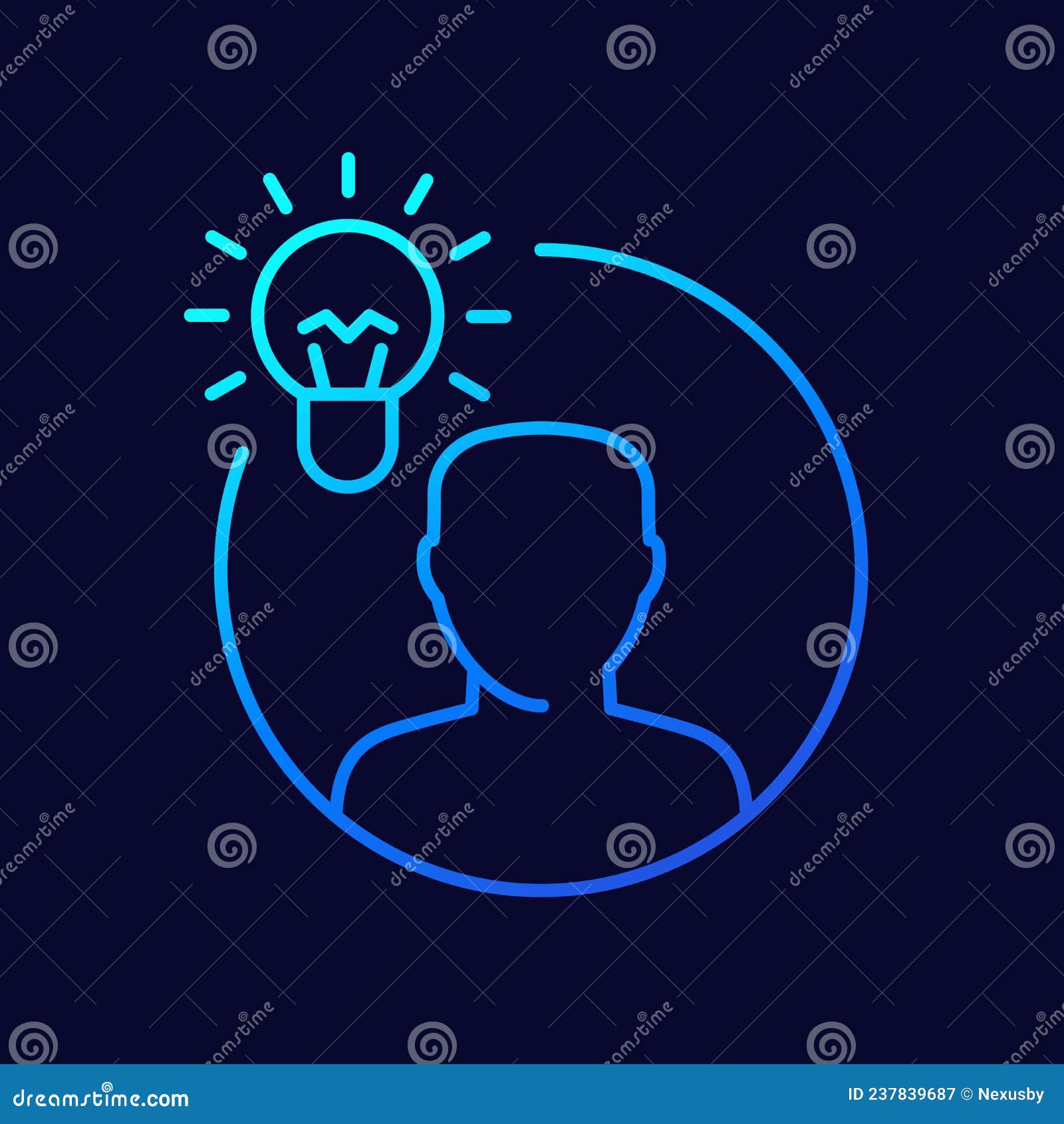 Insight Line Icons Collection. Revelation, Perception, Understanding ...