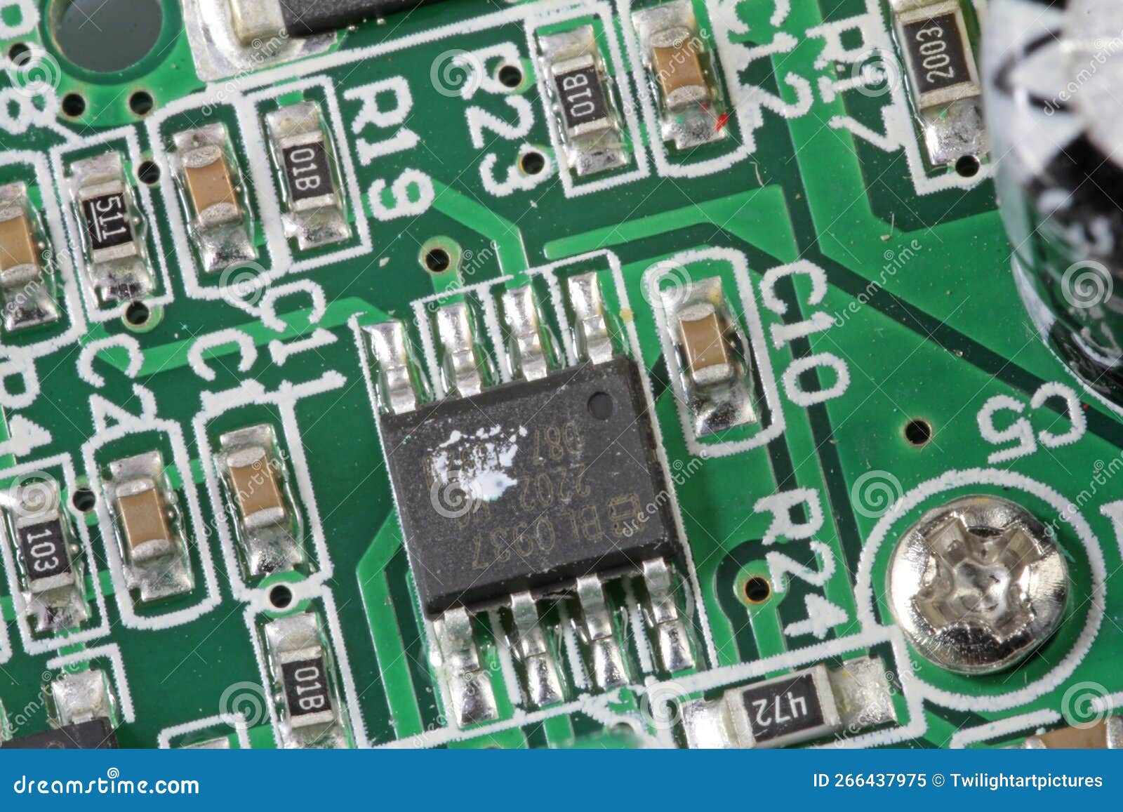 Insight into Microelectronics, Motherboard with Semiconductor ...