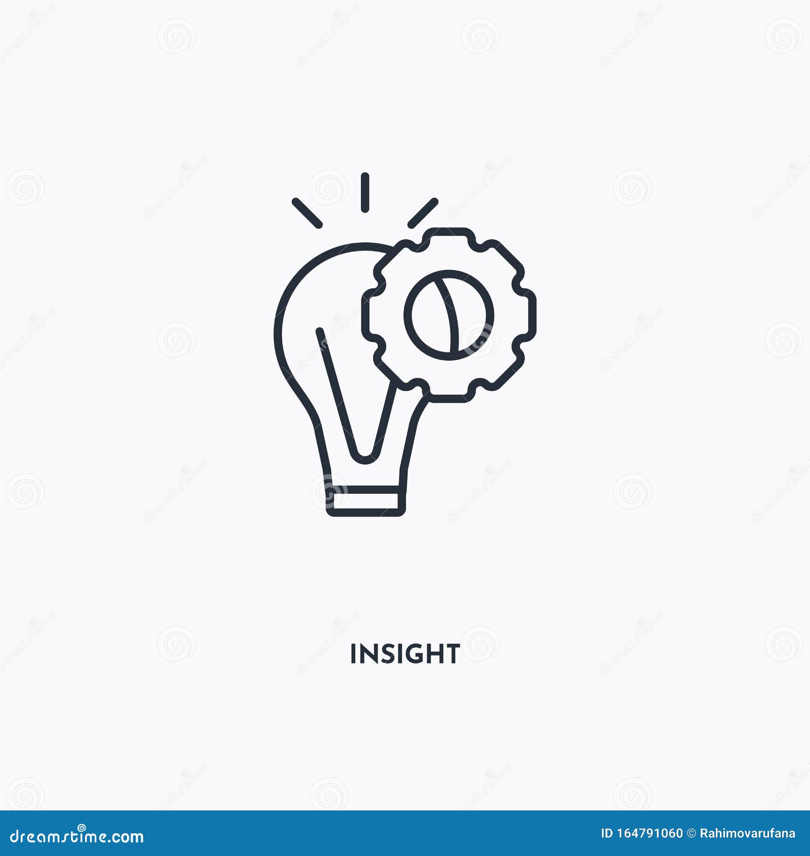 Insight Outline Icon. Simple Linear Element Illustration. Isolated Line ... Insight Outline Icon. Simple Linear Element Illustration. Isolated Line ...