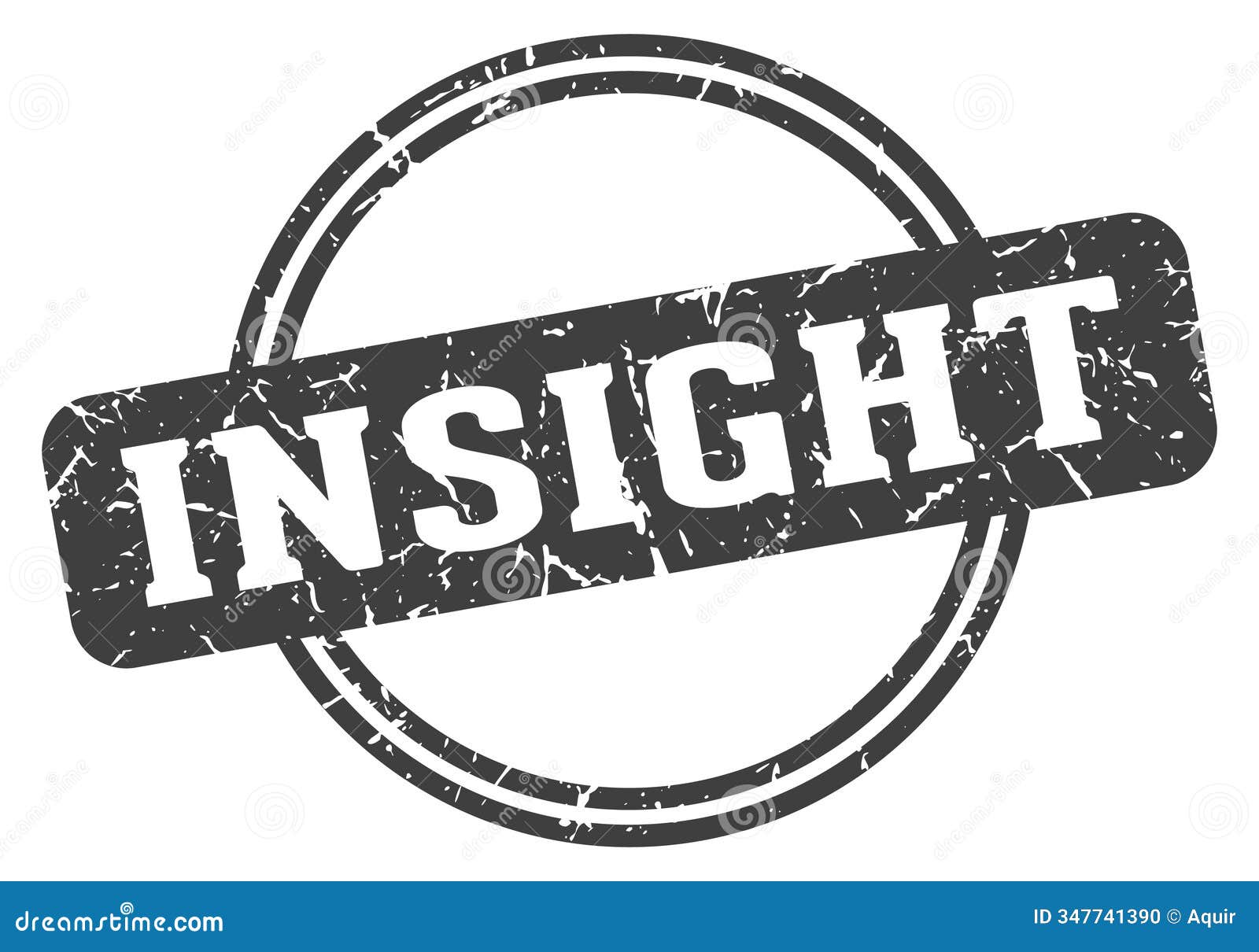 Insight stamp stock illustration. Illustration of vignette - 347741390