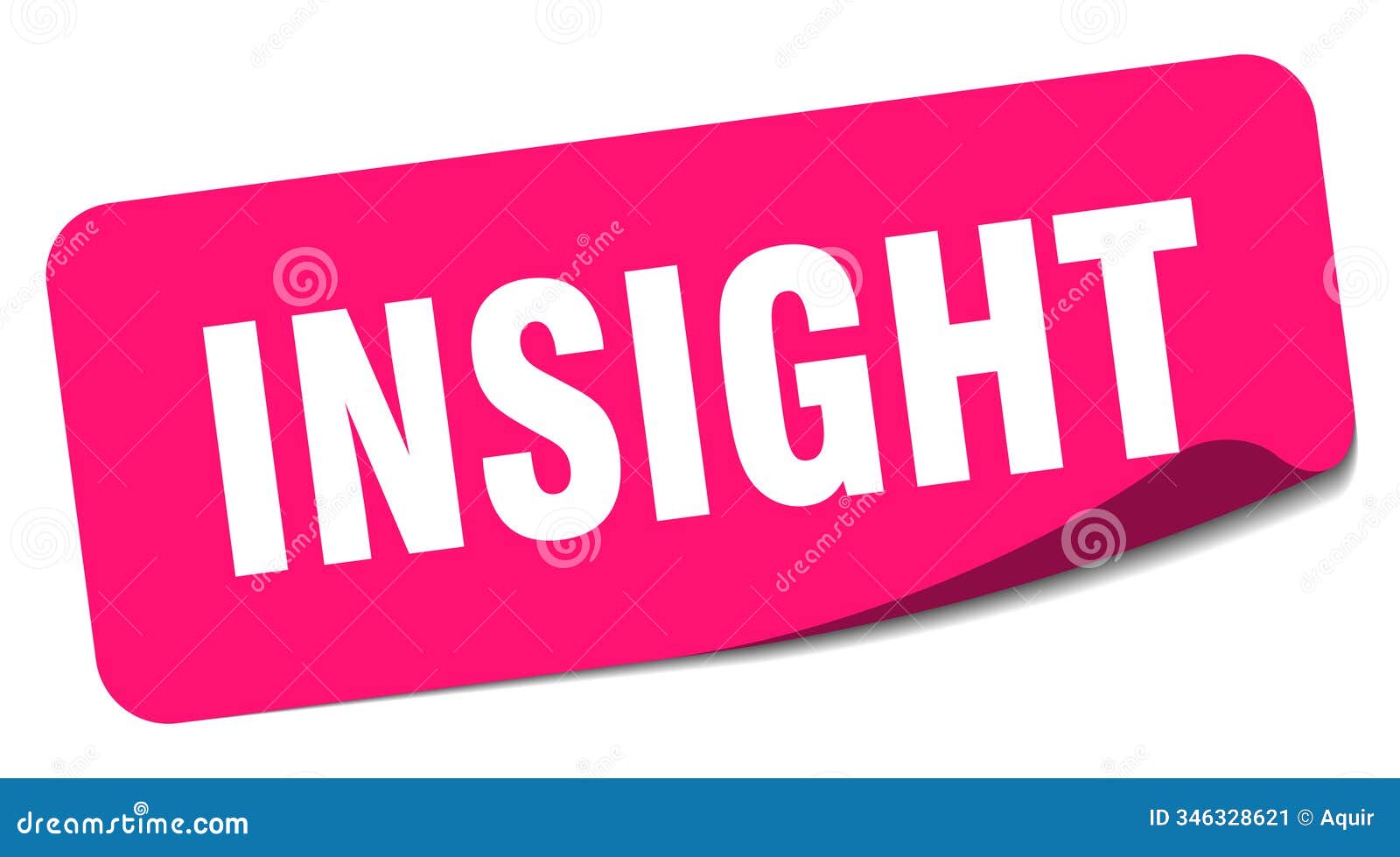 Insight Sticker. Insight Label Stock Vector - Illustration of template ...