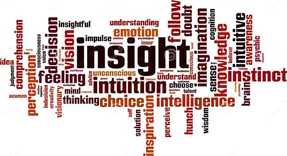 Insight word cloud stock vector. Illustration of understand - 210350247