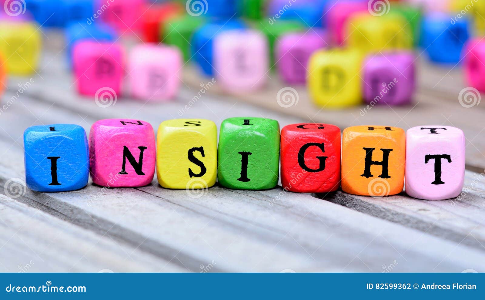 Insight word on table stock photo. Image of closeup, learn - 82599362