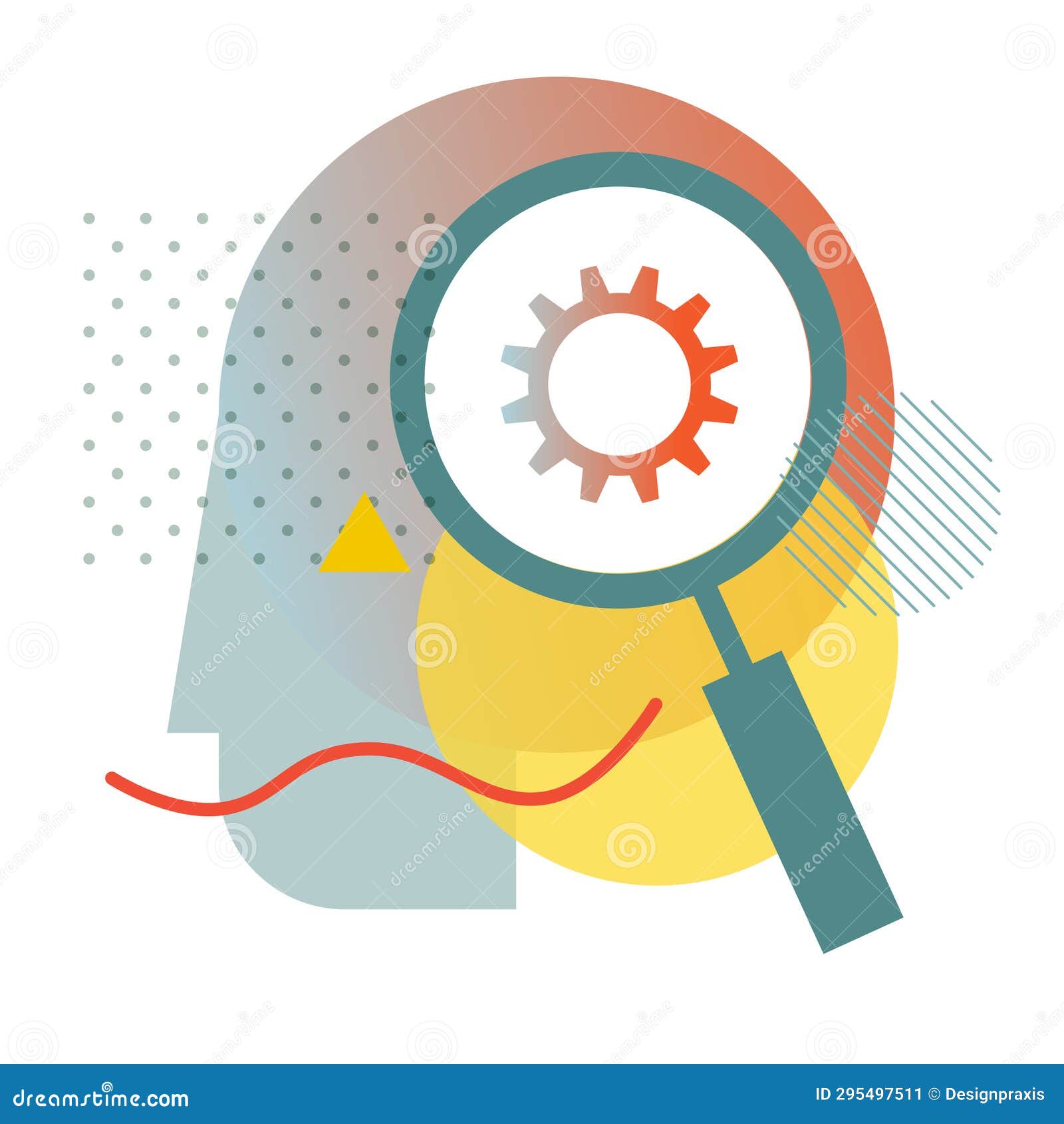 Insights into Business Minds - Icon Stock Vector - Illustration of ...
