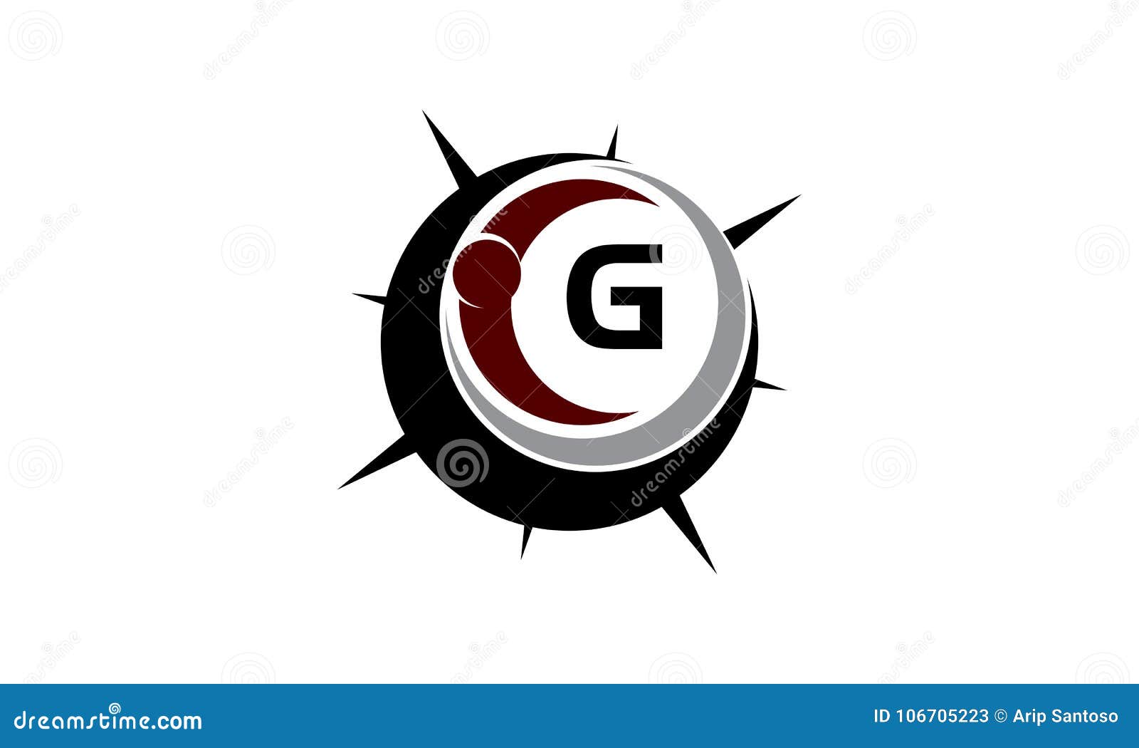 Insights Guide Initial G Logo Design Template Stock Vector ...