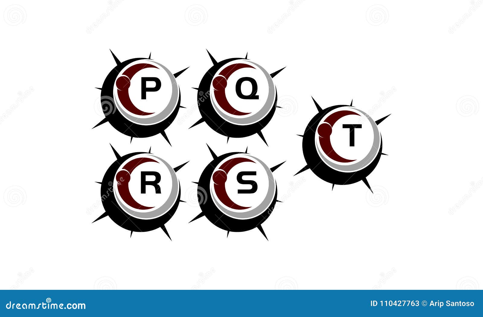 Insights Guide Initial Template Stock Vector - Illustration of guidance ...