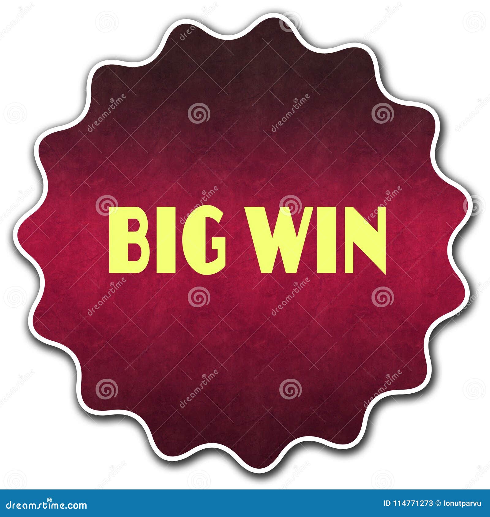 Insigne Rond De GRANDE VICTOIRE Illustration Stock - Illustration du ...