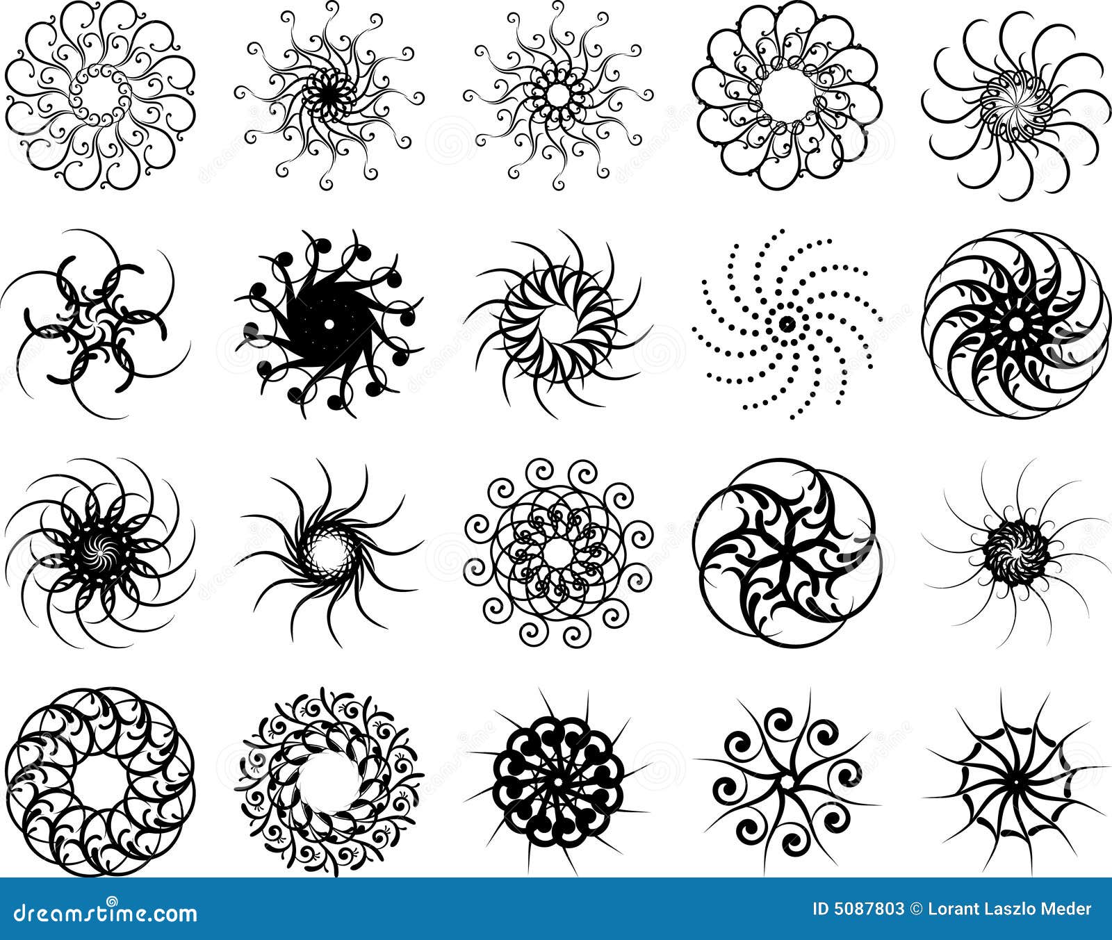 Insignia abstracta del sol ilustración del vector. Ilustración de ...