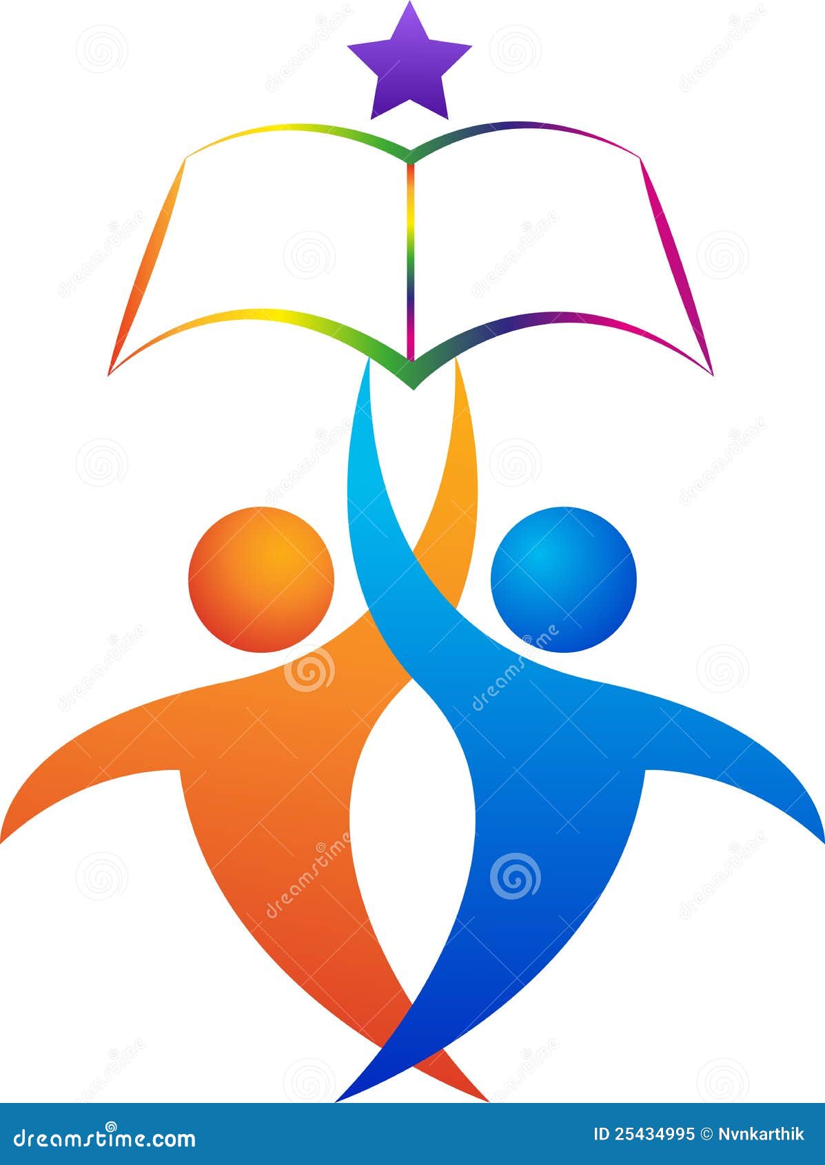 Insignia de la educación ilustración del vector. Ilustración de hermoso ...