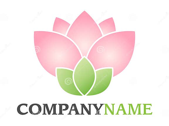 Insignia de la flor ilustración del vector. Ilustración de marca - 18056813