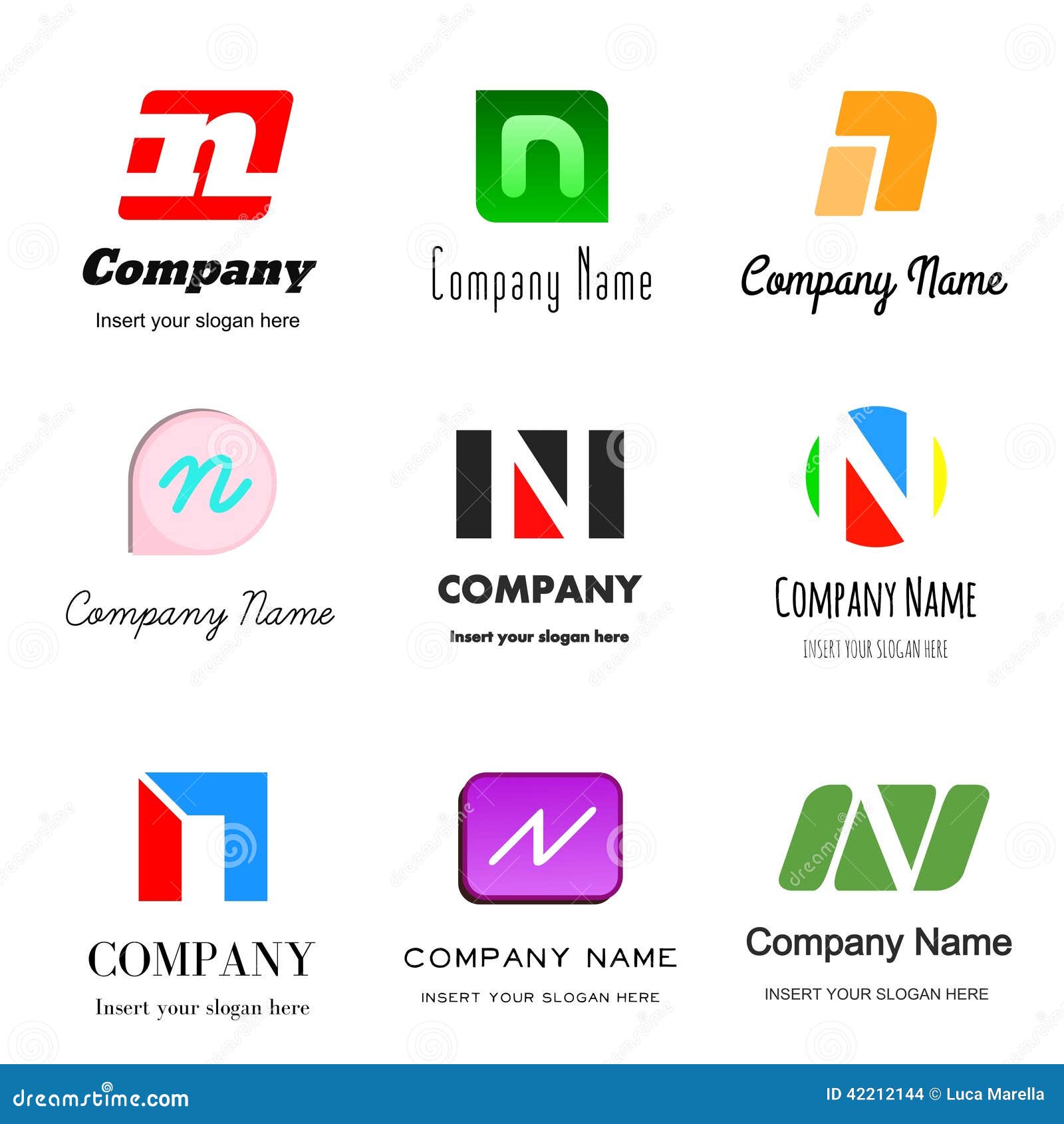 Insignia de la letra N stock de ilustración. Ilustración de carta ...