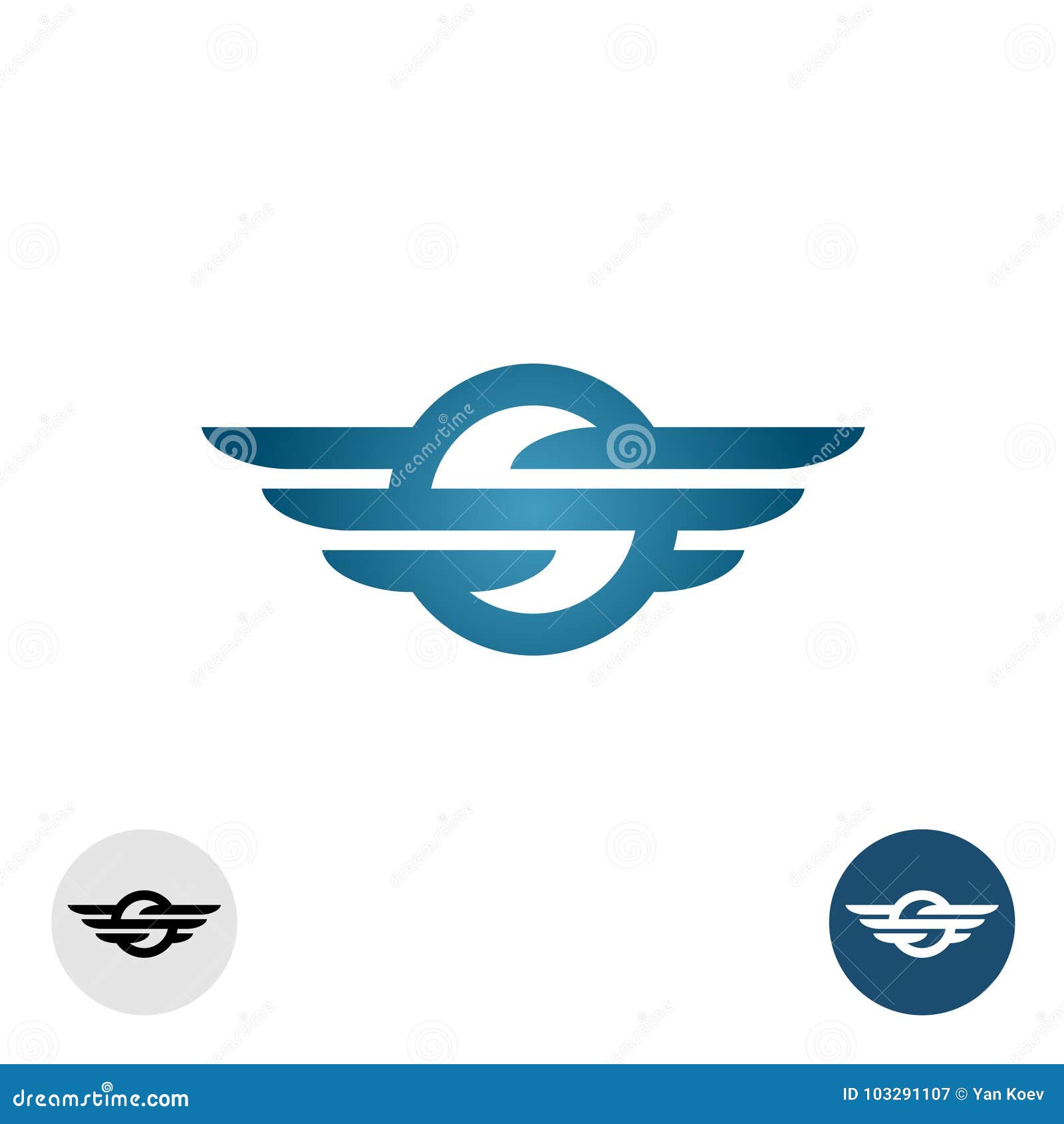 Insignia de la letra S ilustración del vector. Ilustración de aislado ...