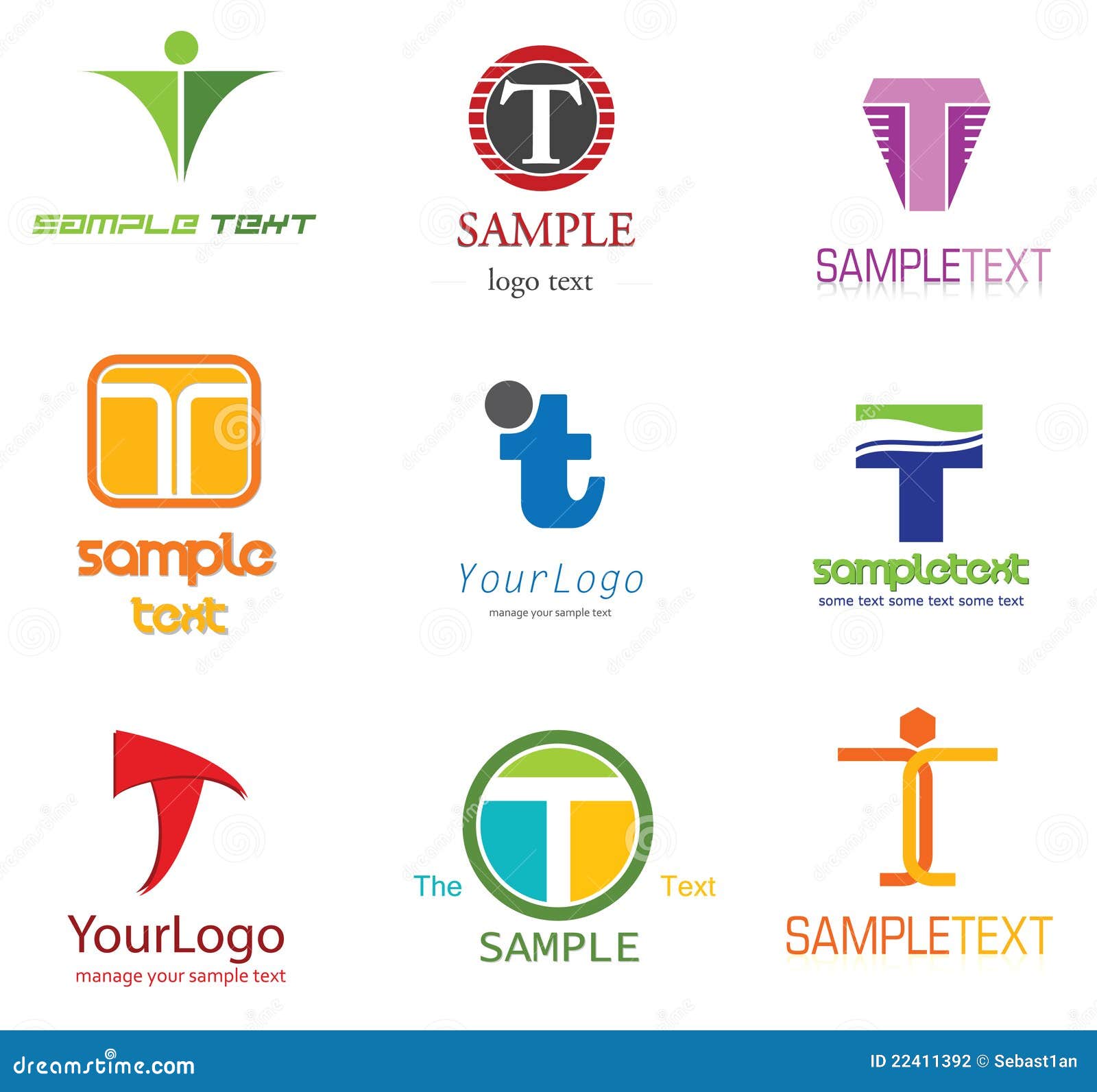 Insignia de la letra T ilustración del vector. Ilustración de alfabeto ...