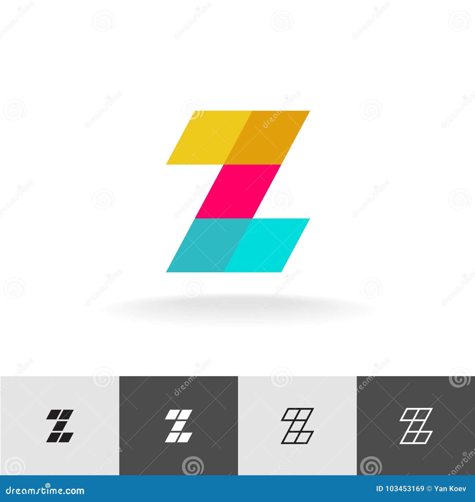 Insignia de la letra Z ilustración del vector. Ilustración de insignia ...
