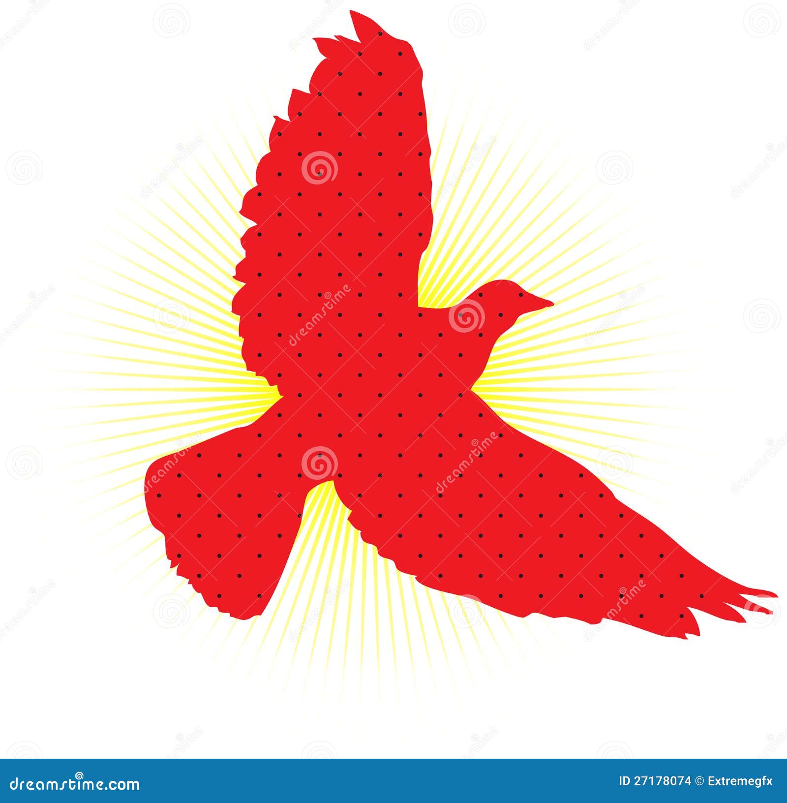 Insignia de la paloma ilustración del vector. Ilustración de negocios ...