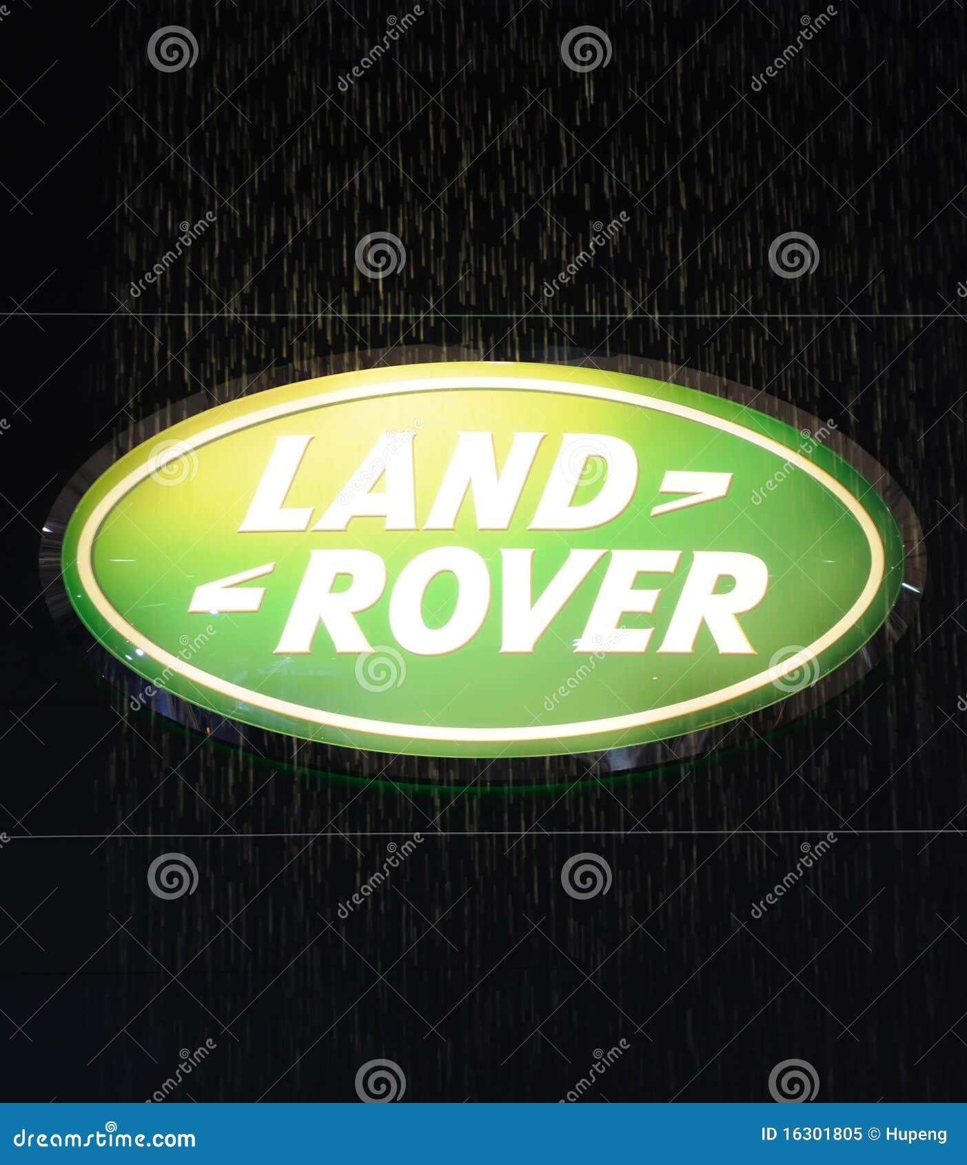 Insignia de land rover imagen editorial. Imagen de textura - 16301805