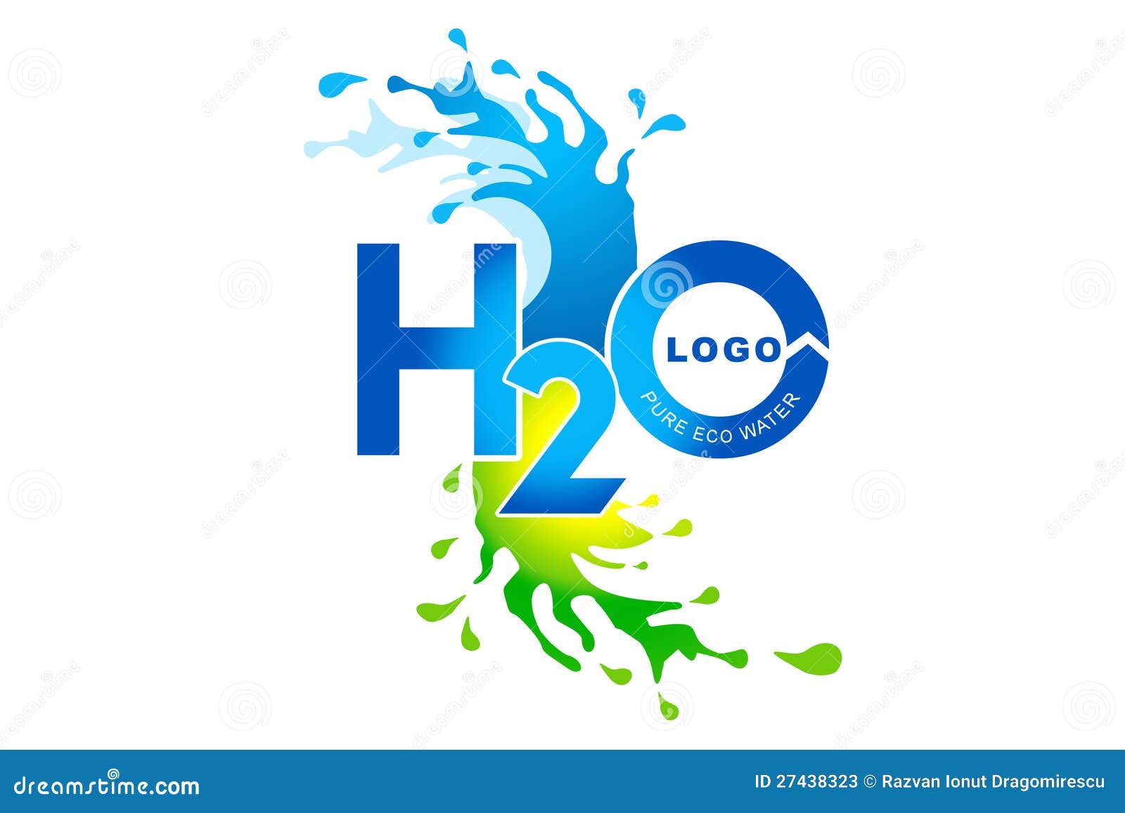 Insignia del agua stock de ilustración. Ilustración de insignia - 27438323