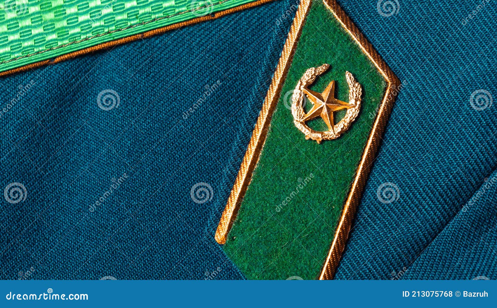 Insignia of Soviet Army, Border Troops Stock Photo - Image of armed ...