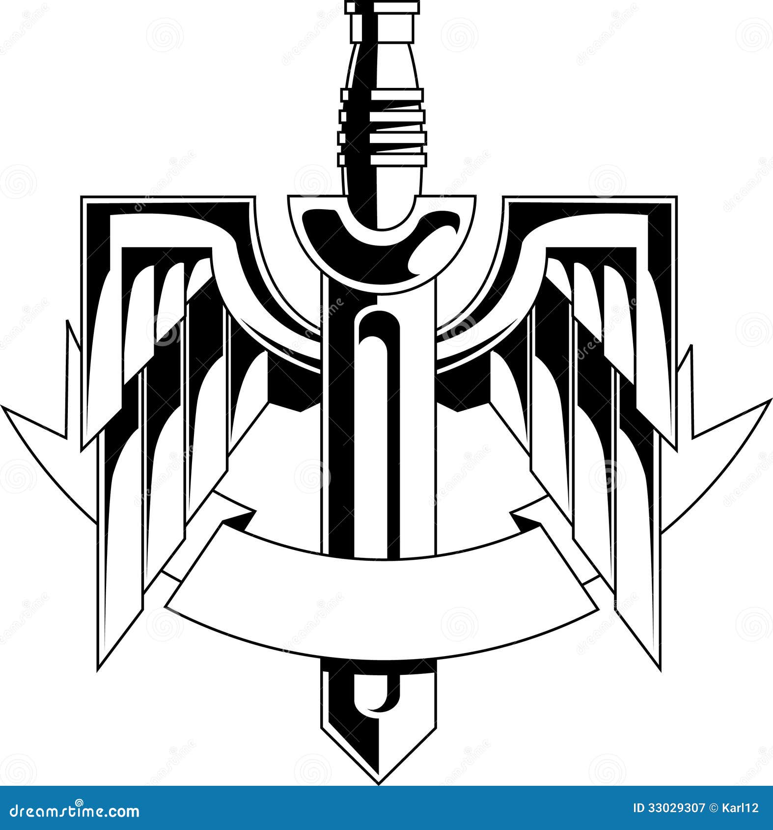 Insignia Sword Stock Illustrations – 3,098 Insignia Sword Stock ...