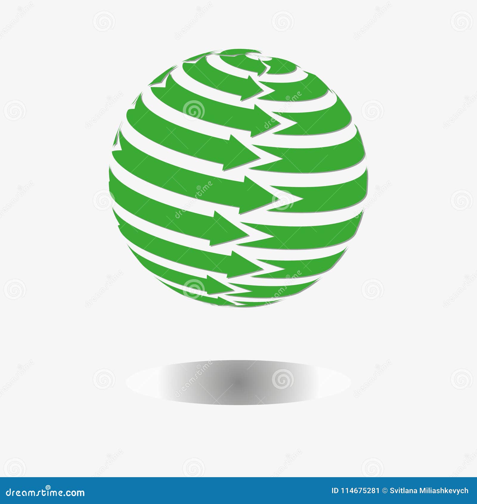 Insignia verde stock de ilustración. Ilustración de insignia - 114675281