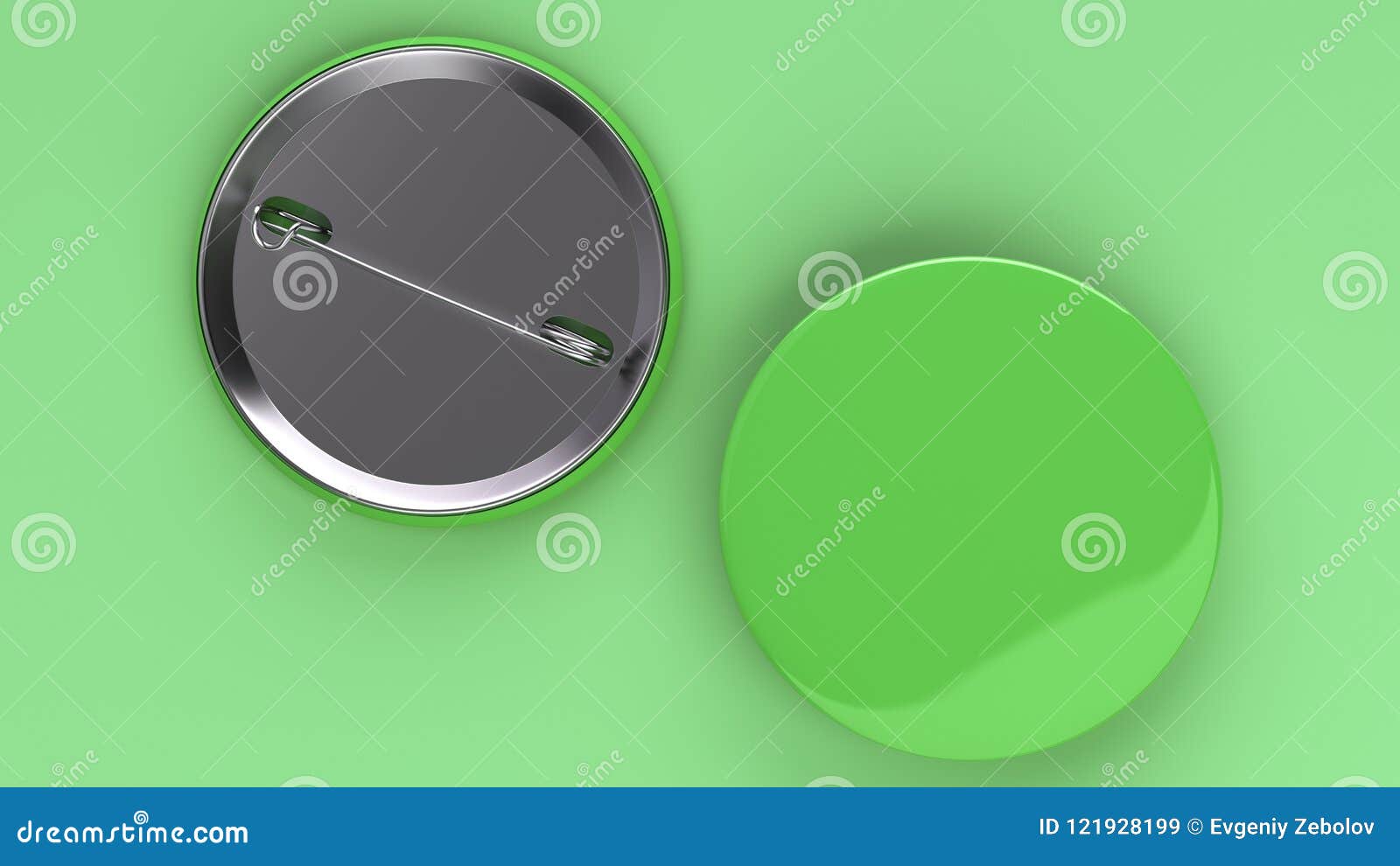 Insignia Verde En Blanco En Fondo Verde Stock de ilustración ...