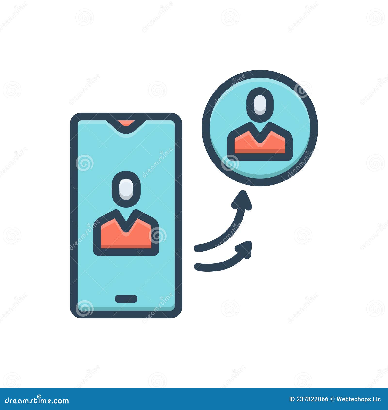 Color Illustration Icon for Insist, Assert and Contend Stock Vector ...