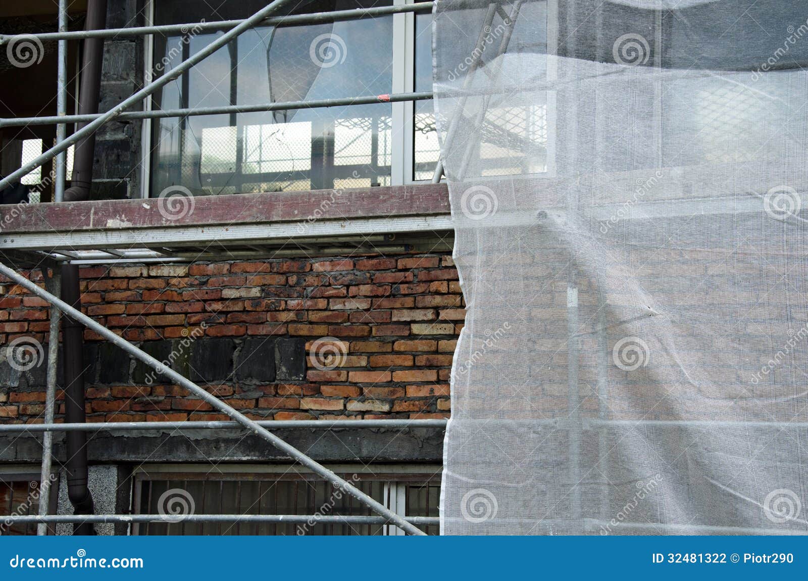 Insolating a Building with Styrofoam Stock Photo - Image of ecology ...