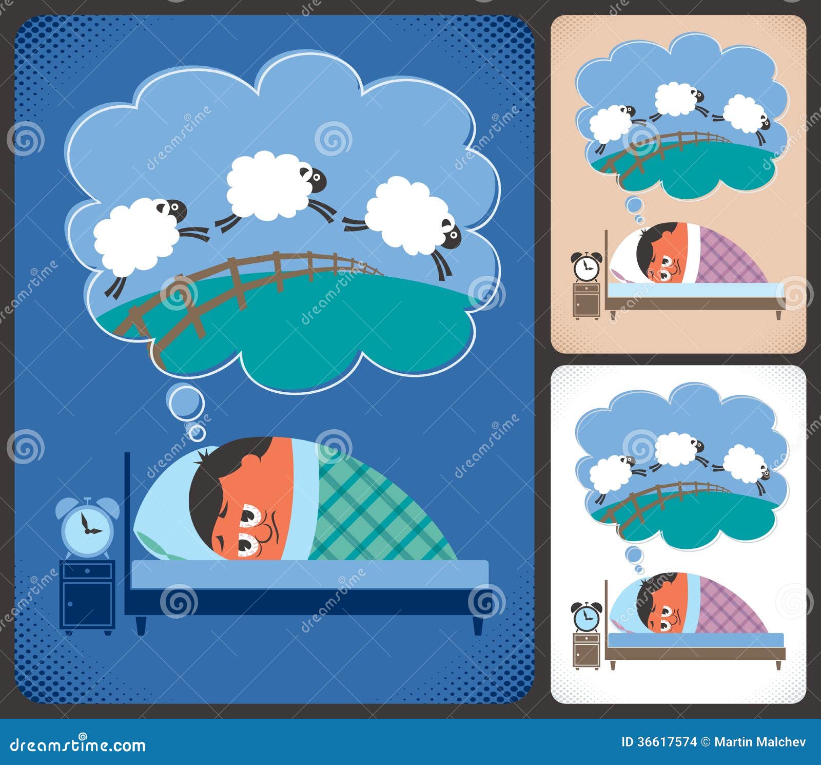 Insomnia Stock Image | CartoonDealer.com #15402529