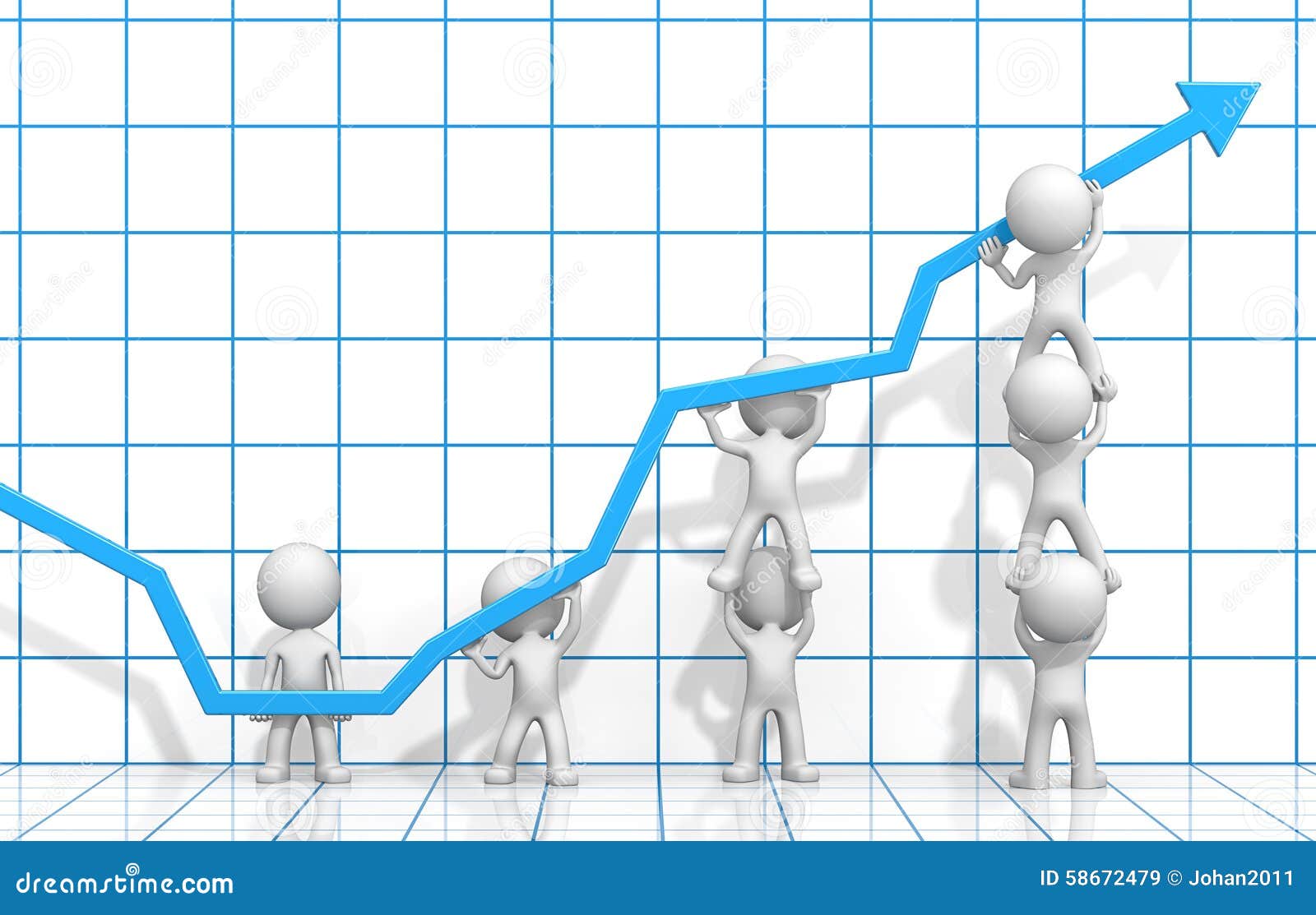 Inspanning en resultaat stock illustratie. Illustration of vergelijkend ...