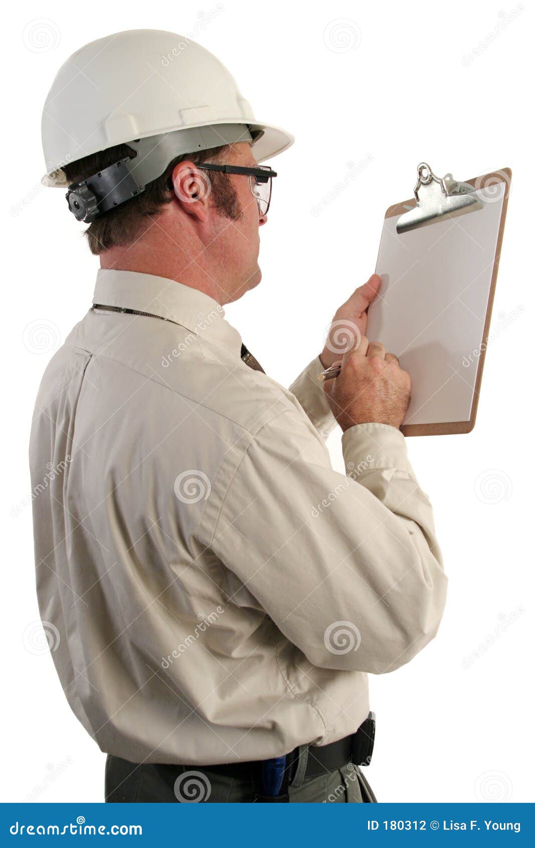 Inspecteur 5 van de bouw stock foto. Image of codes, contractanten - 180312