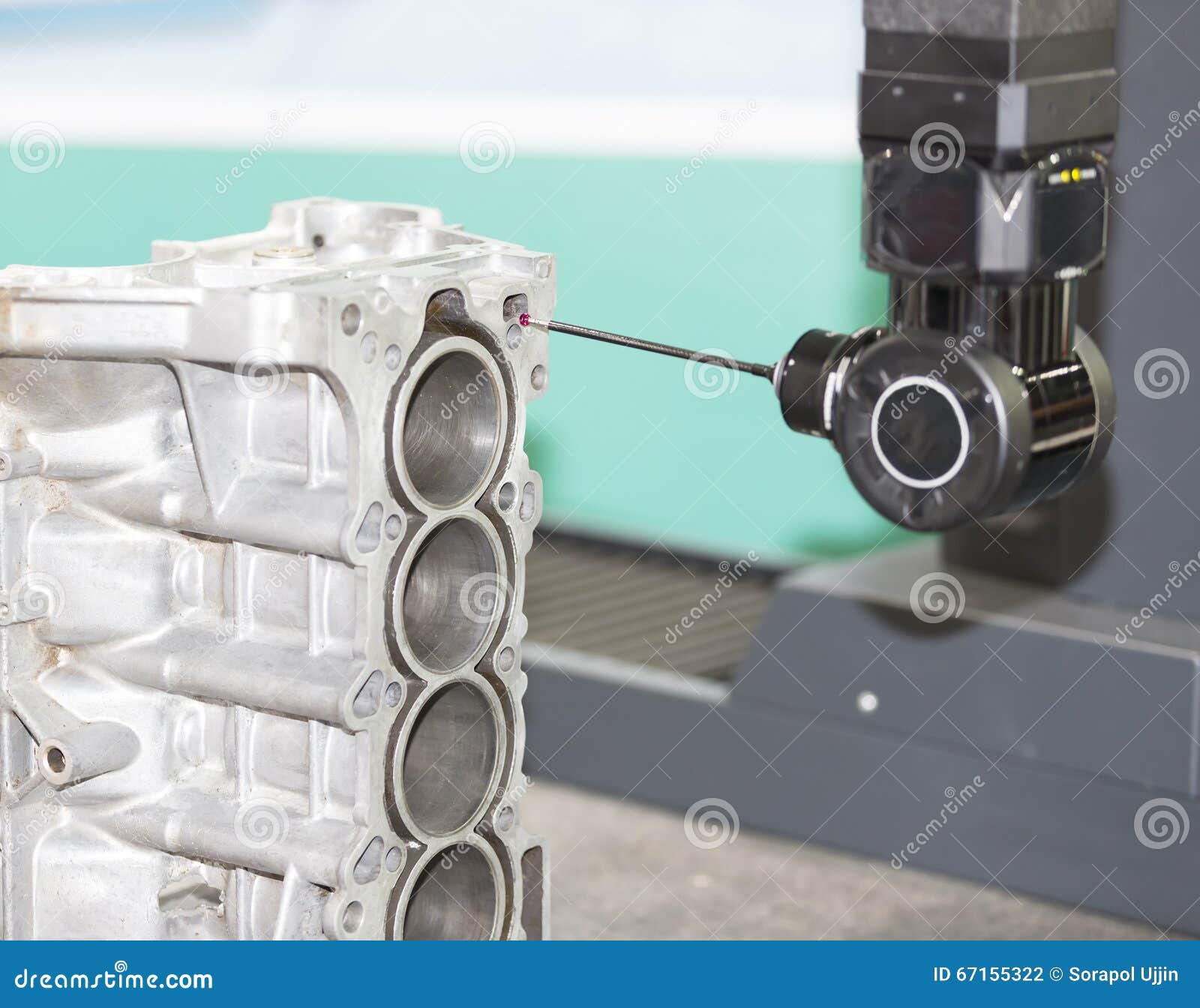 Inspection Automotive Part Dimension Stock Photo - Image of tool ...