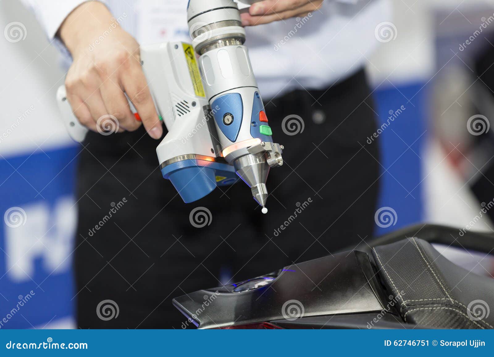 Inspection Automotive Part Dimension Stock Image - Image of measuring ...