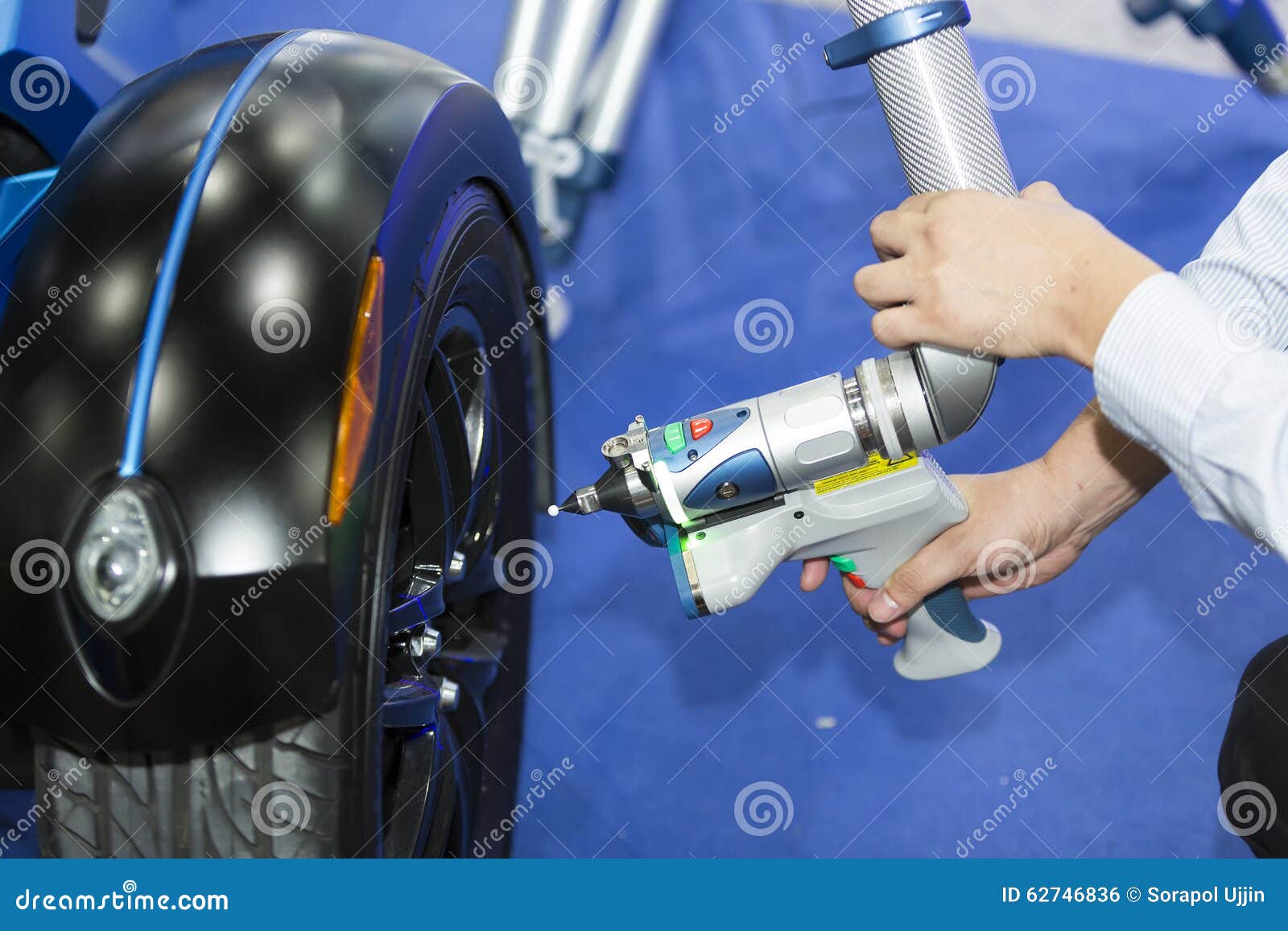 Inspection Automotive Part Dimension Stock Photo - Image of industry ...
