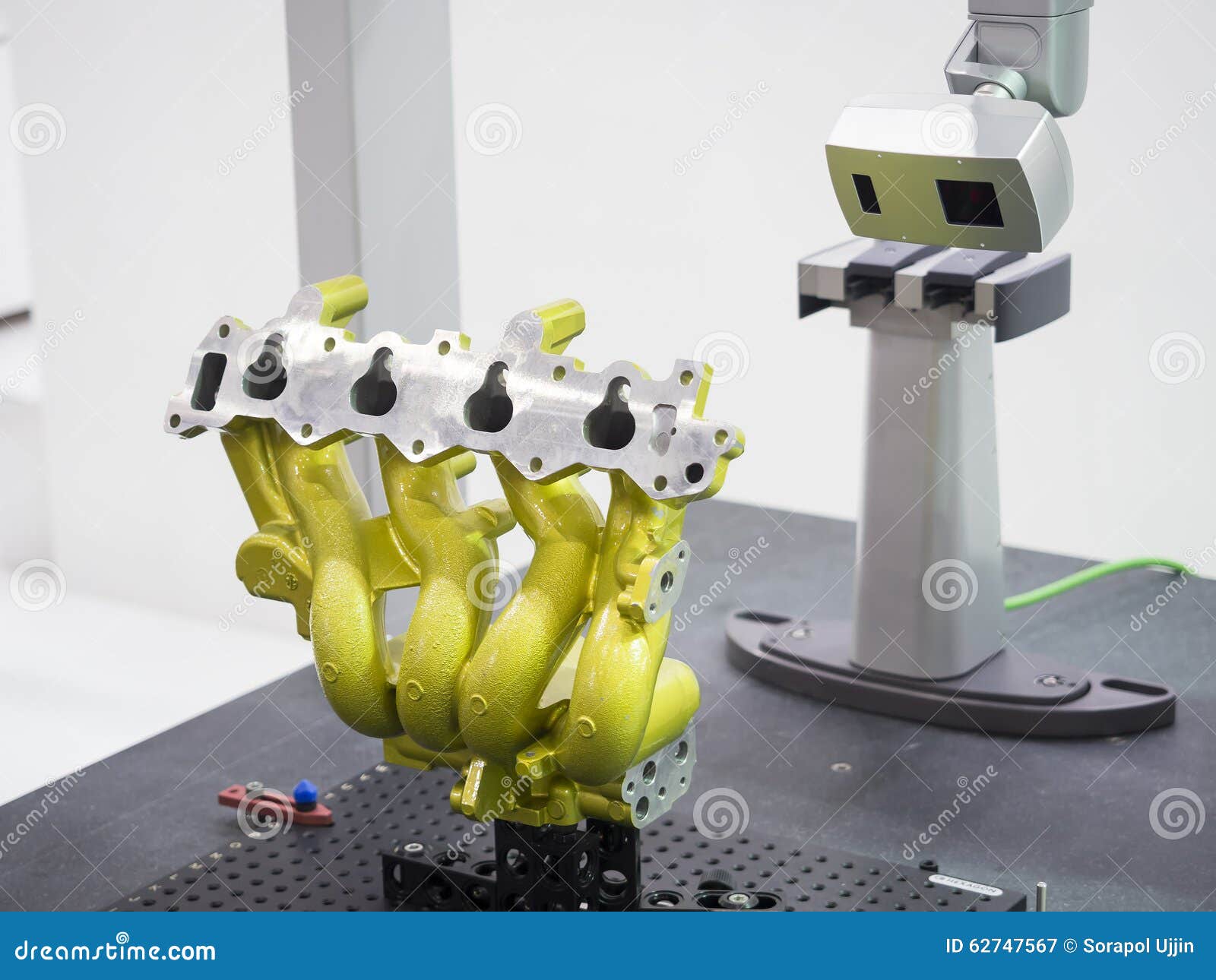 Inspection Automotive Part Dimension Stock Image - Image of coordinate ...