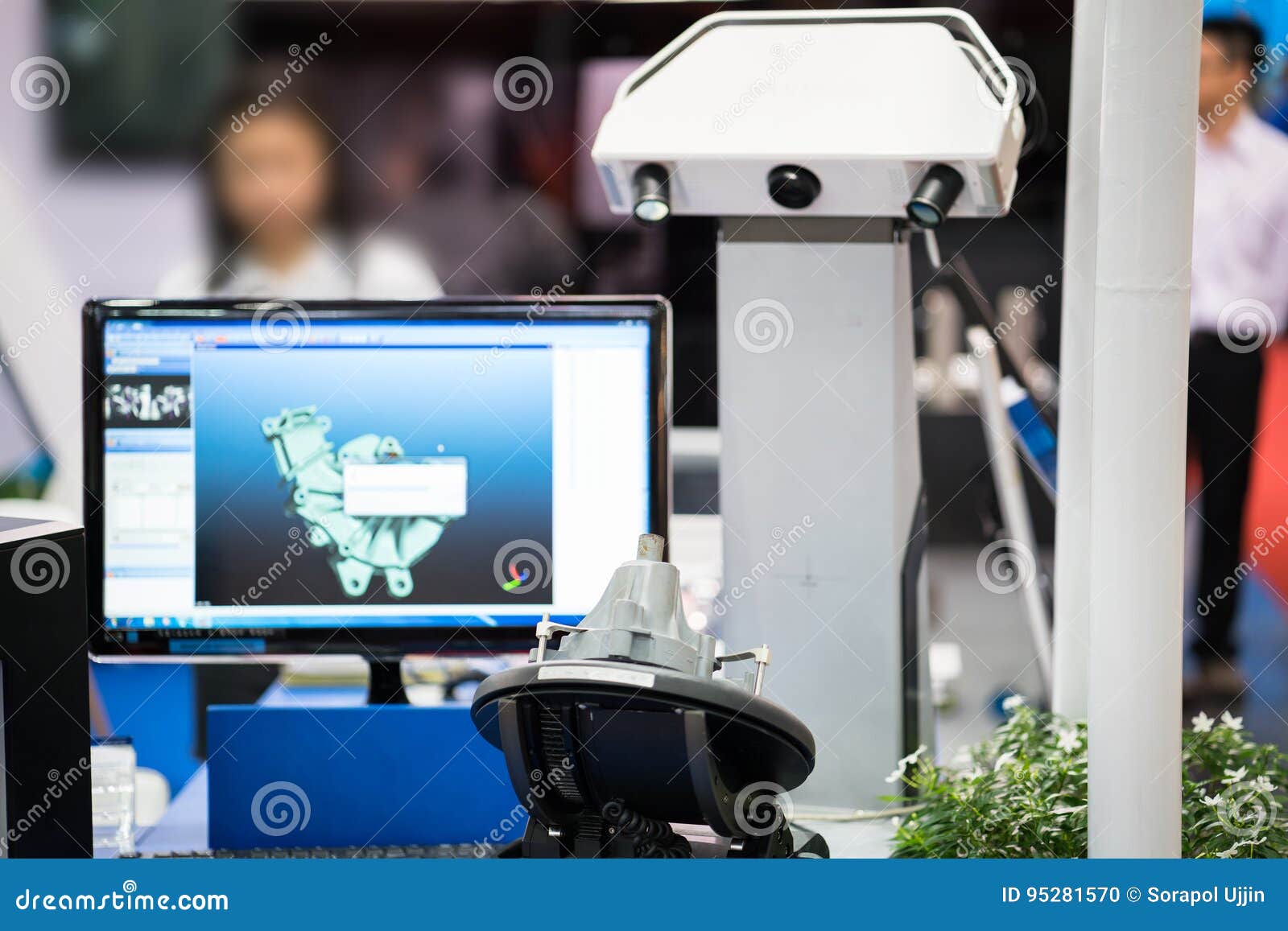 Inspection Automotive Part Dimension Stock Photo - Image of copy ...