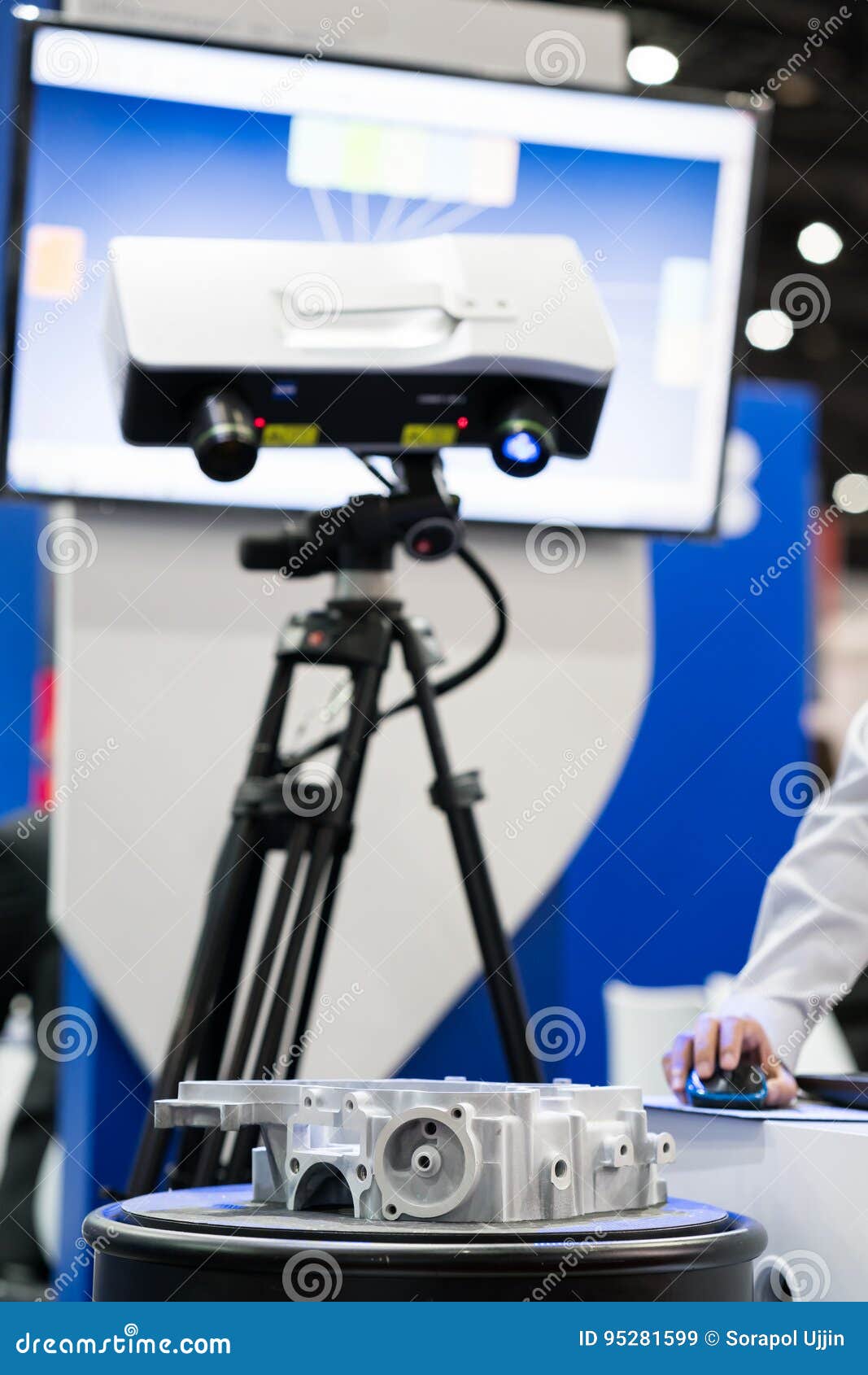 Inspection Automotive Part Dimension Stock Image - Image of accuracy ...