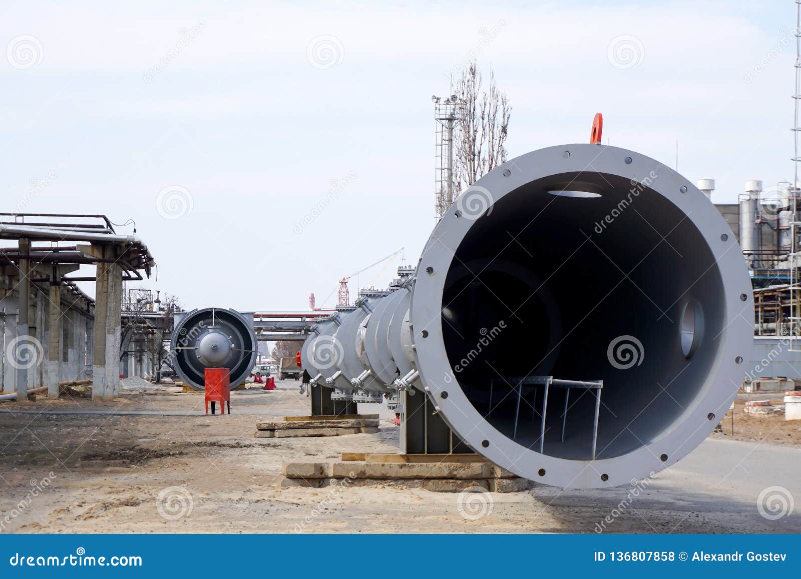 Inspection Hatch for a Technological Column for Installation at a ...