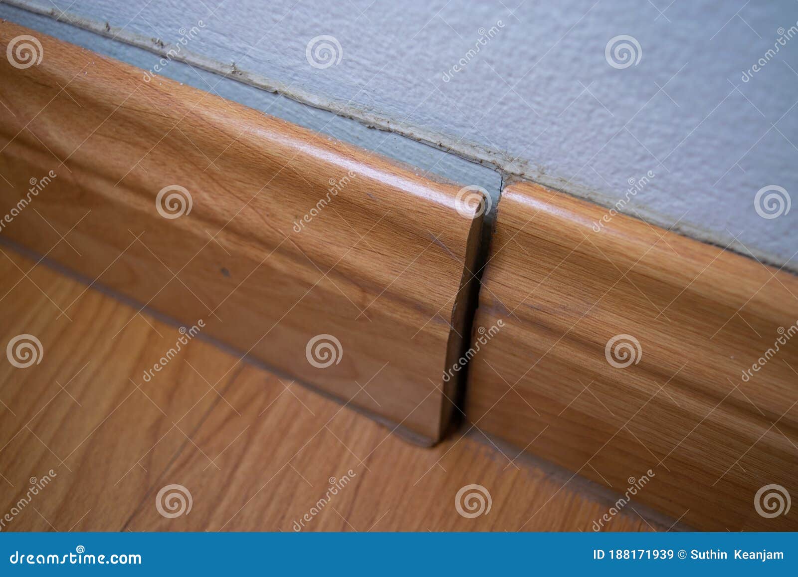 Inspection of Interior Defective House Wall Stock Image - Image of ...