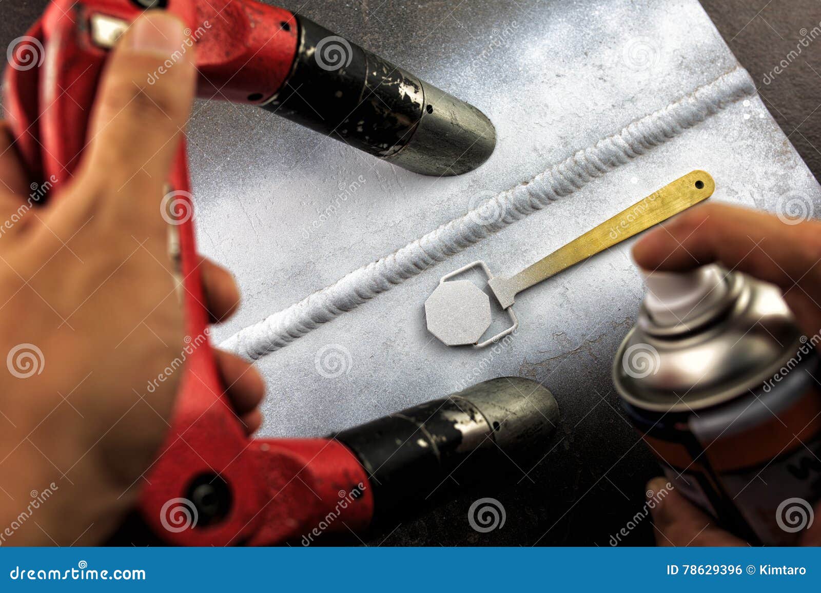 Inspection magnetic field stock photo. Image of instrument - 78629396