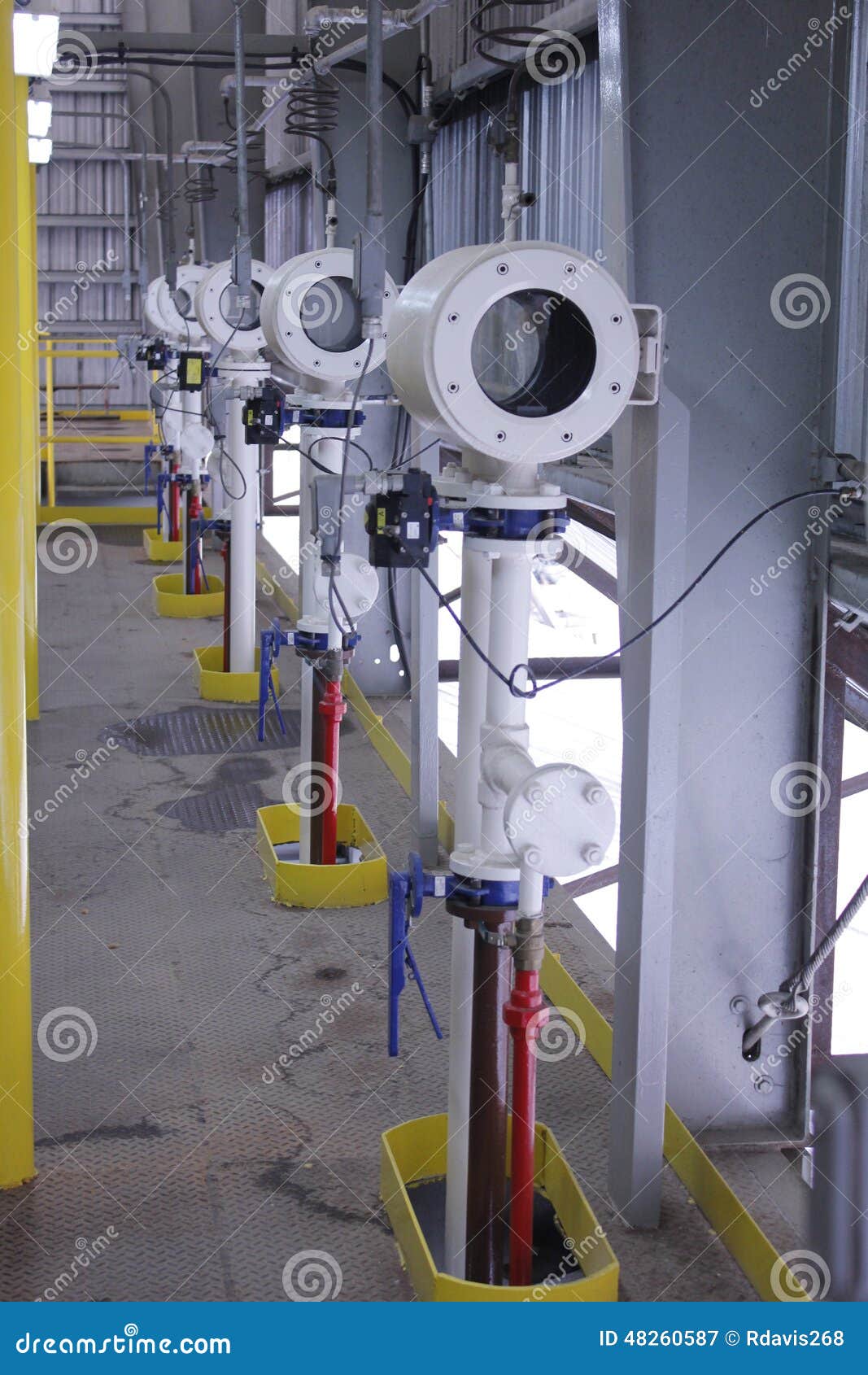 Inspection Ports stock image. Image of processing, transporting - 48260587