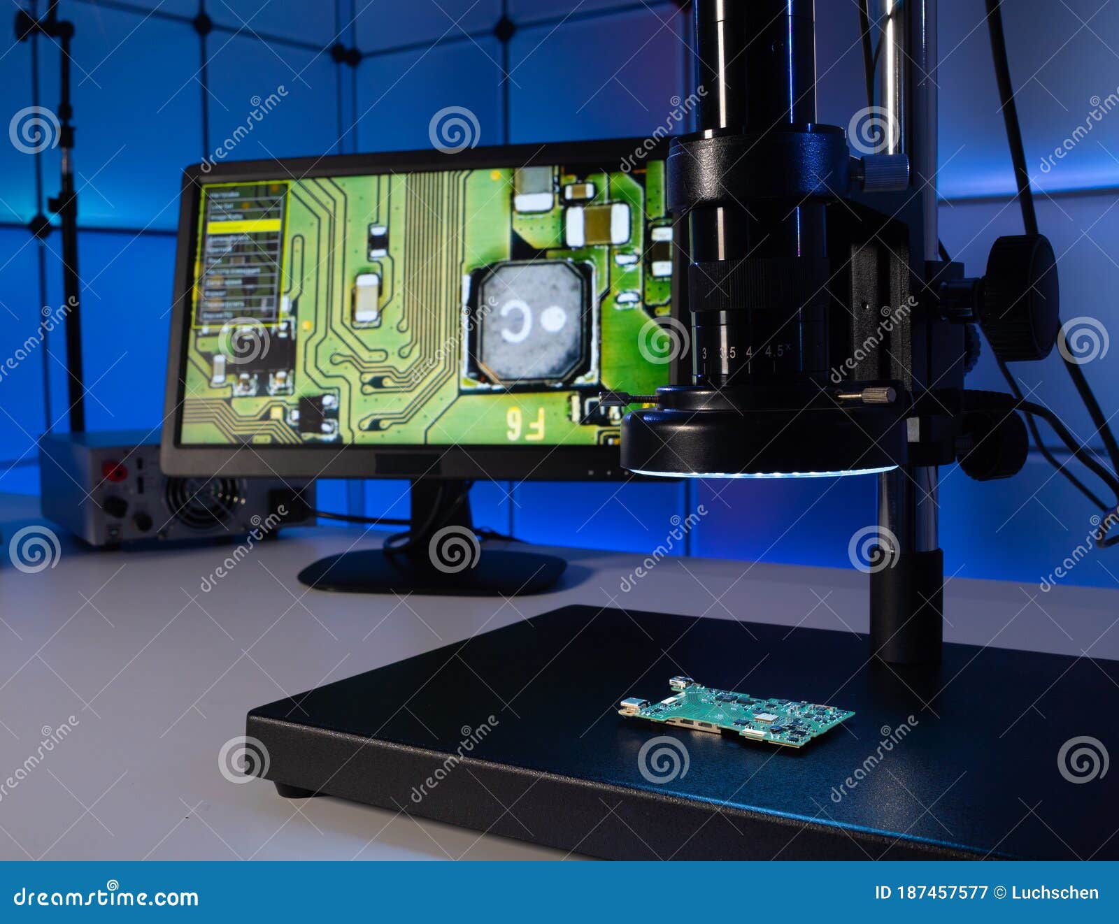 Inspection of the Quality of Silicon Chips in the Laboratory with a ...