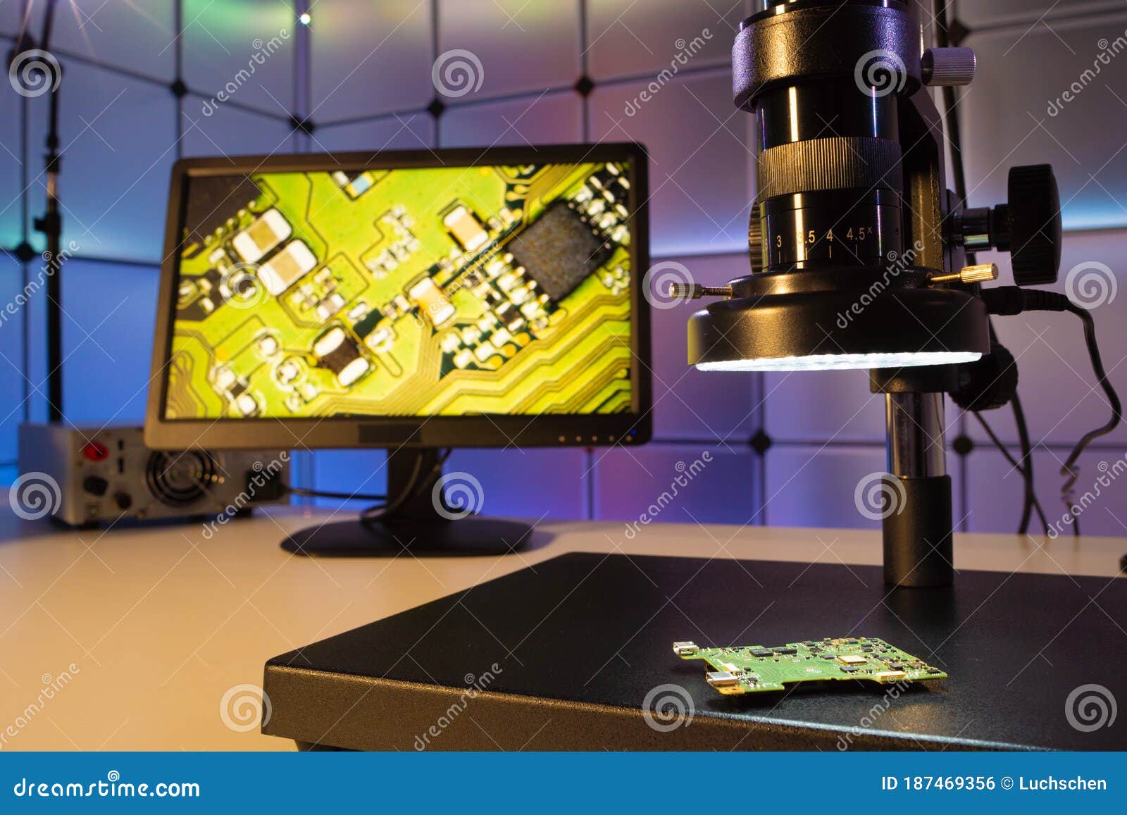 Inspection of the Quality of Silicon Chips in the Laboratory with a ...